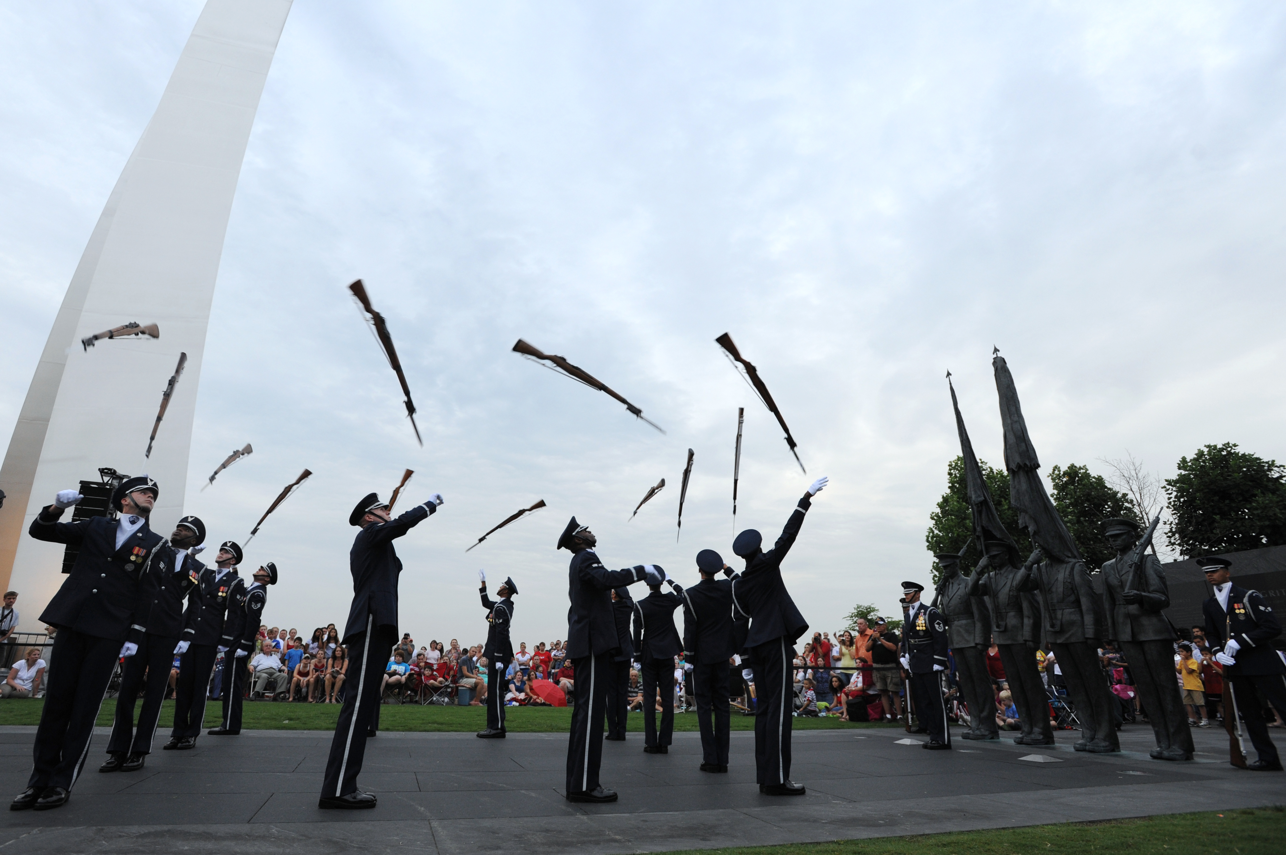 Air Force Band, Honor Guard, Drill Team represent Airmen for ...