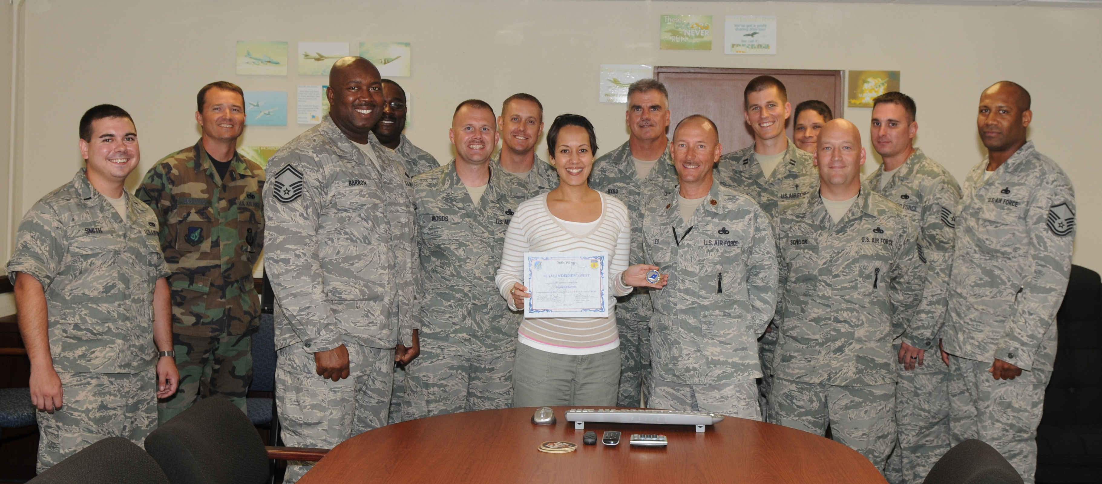 Andersen's Best: Jojuana Santos, 36th Maintenance Squadron > Andersen ...