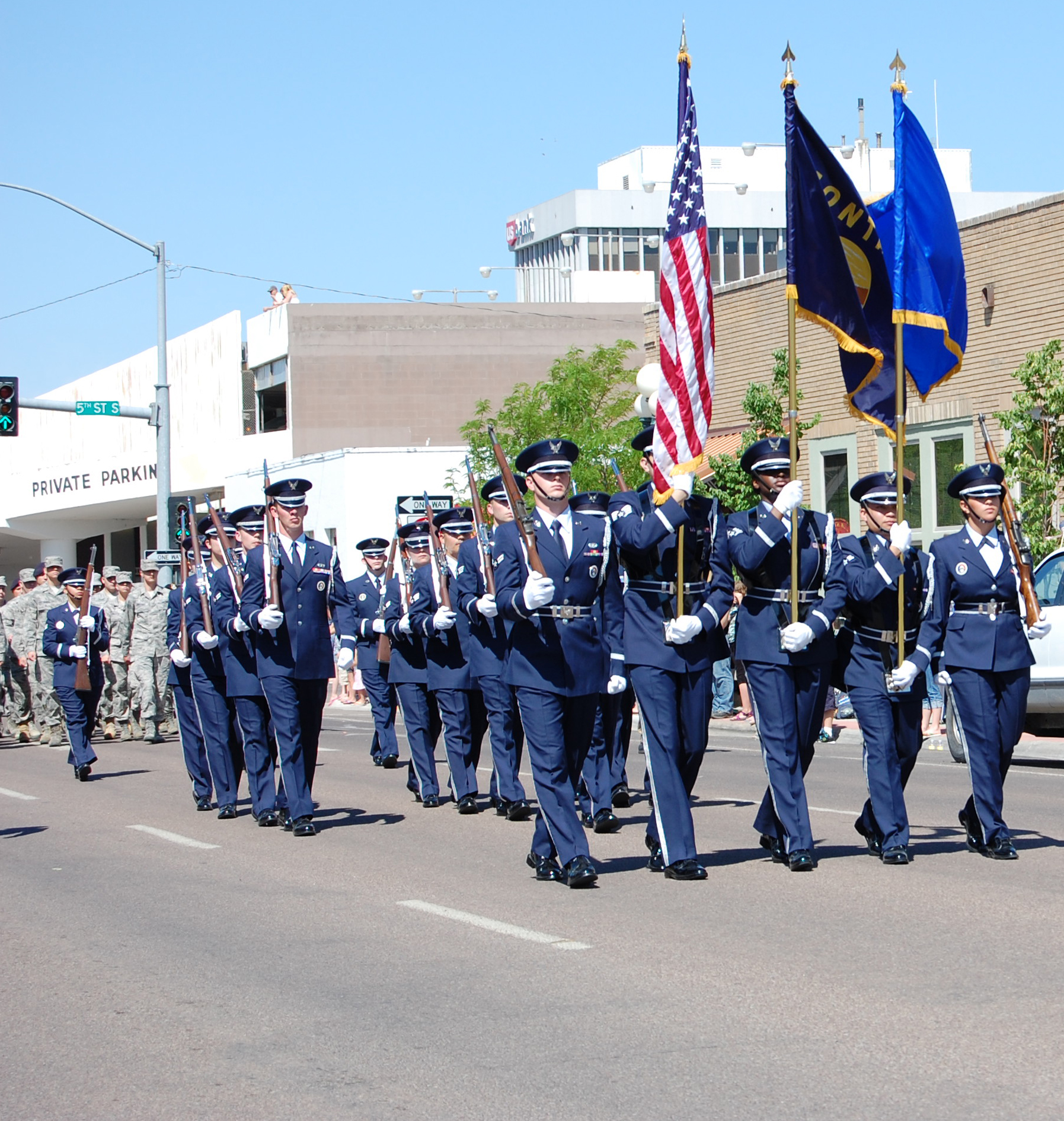 Patriotism and pride on parade > Malmstrom Air Force Base > Article Display