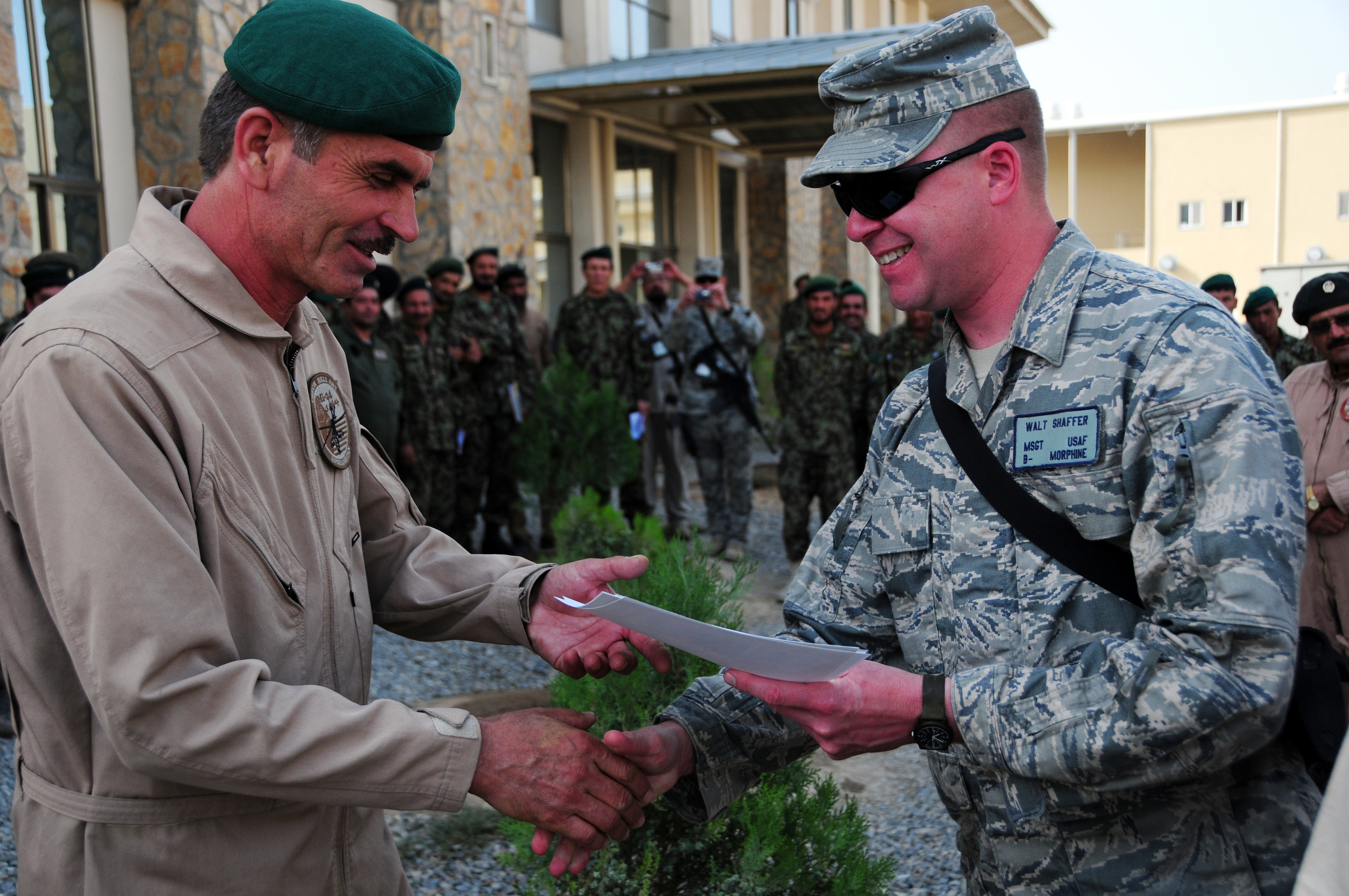 Afghan airmen graduate first rotary-wing 'train the trainer ...