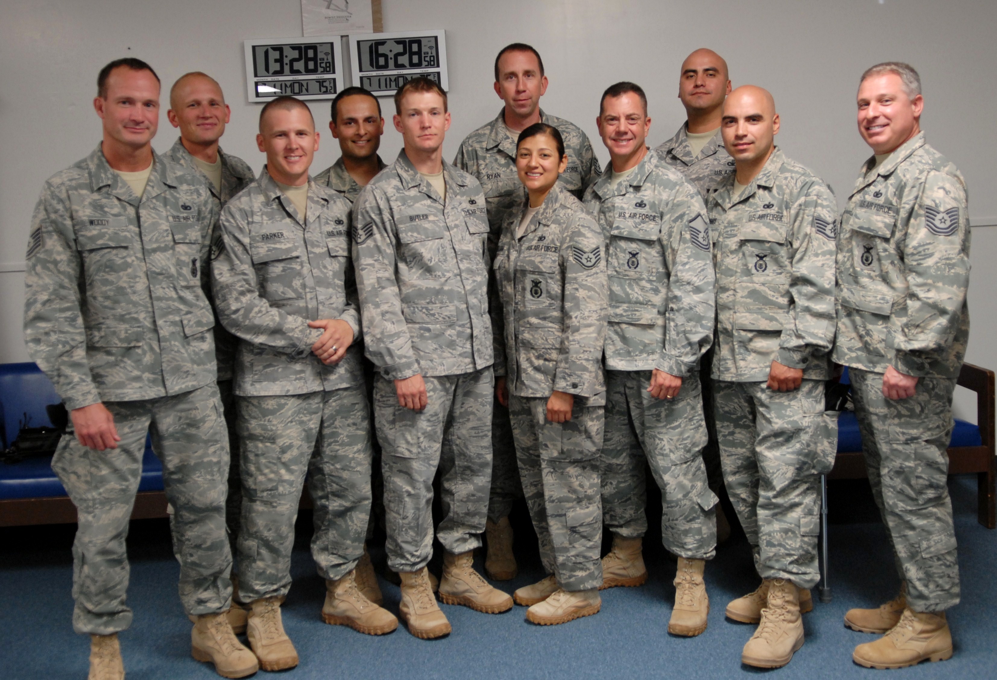 Deployed Security Forces IMA Airmen return after 6 months down range ...