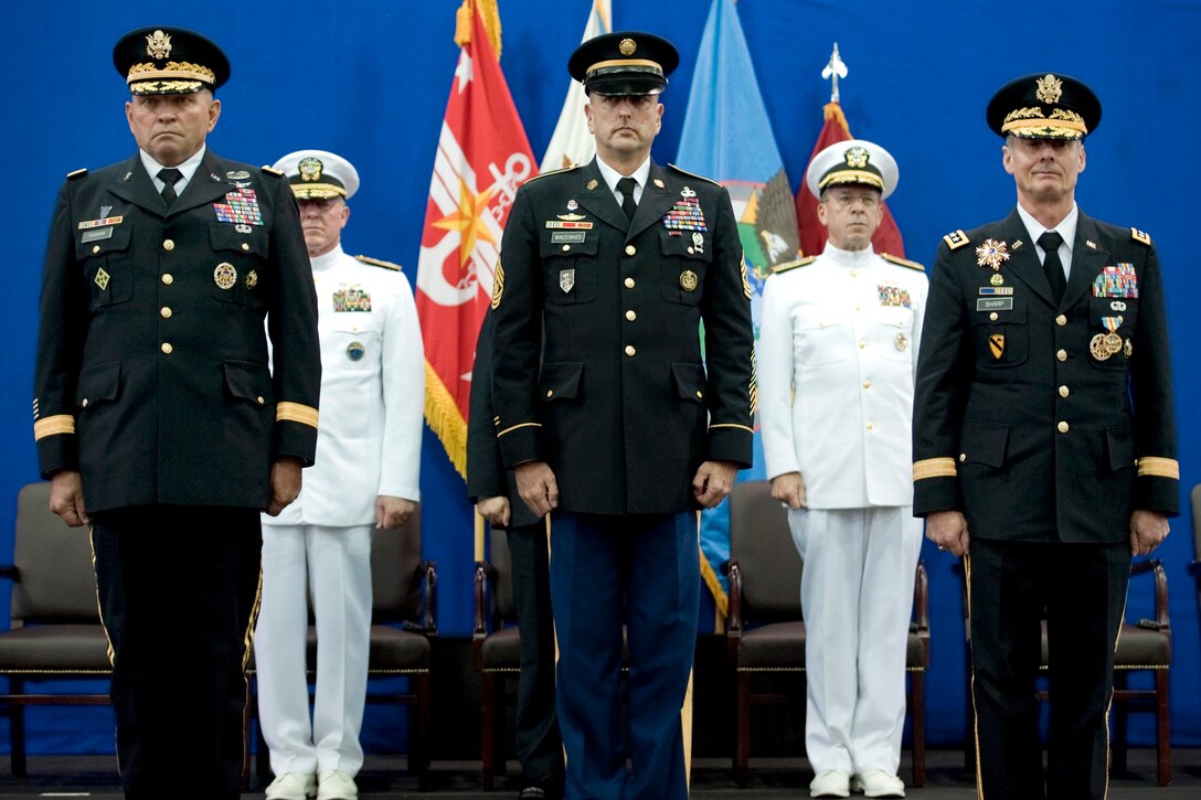 From left to right: U.S. Army Gen. James D. Thurman, commander, U.S ...