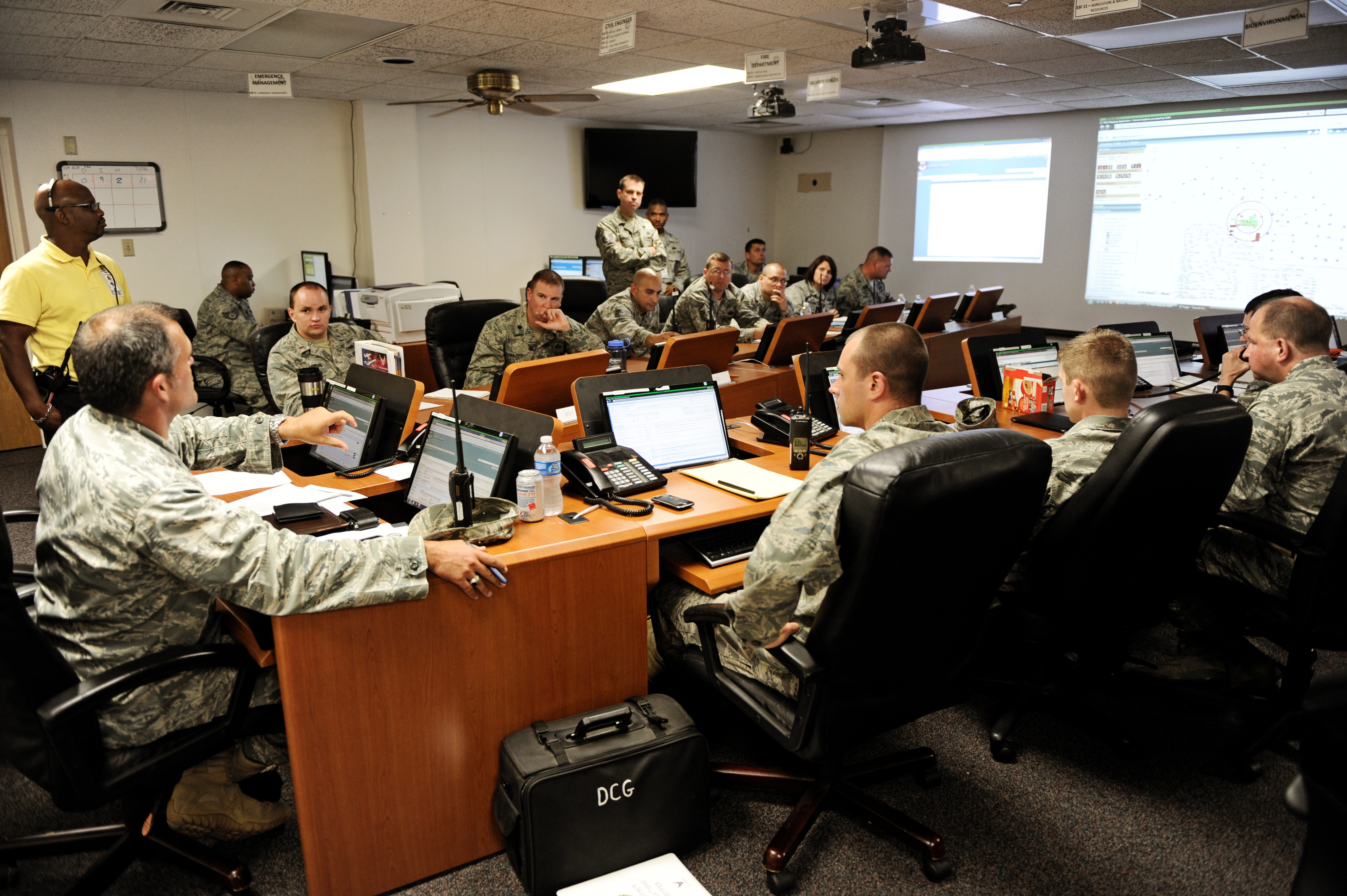 Scott tests emergency response