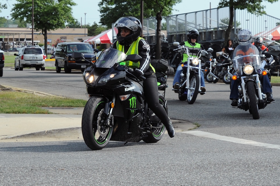 Riders 'revved up' for motorcycle safety day > United States Marine ...