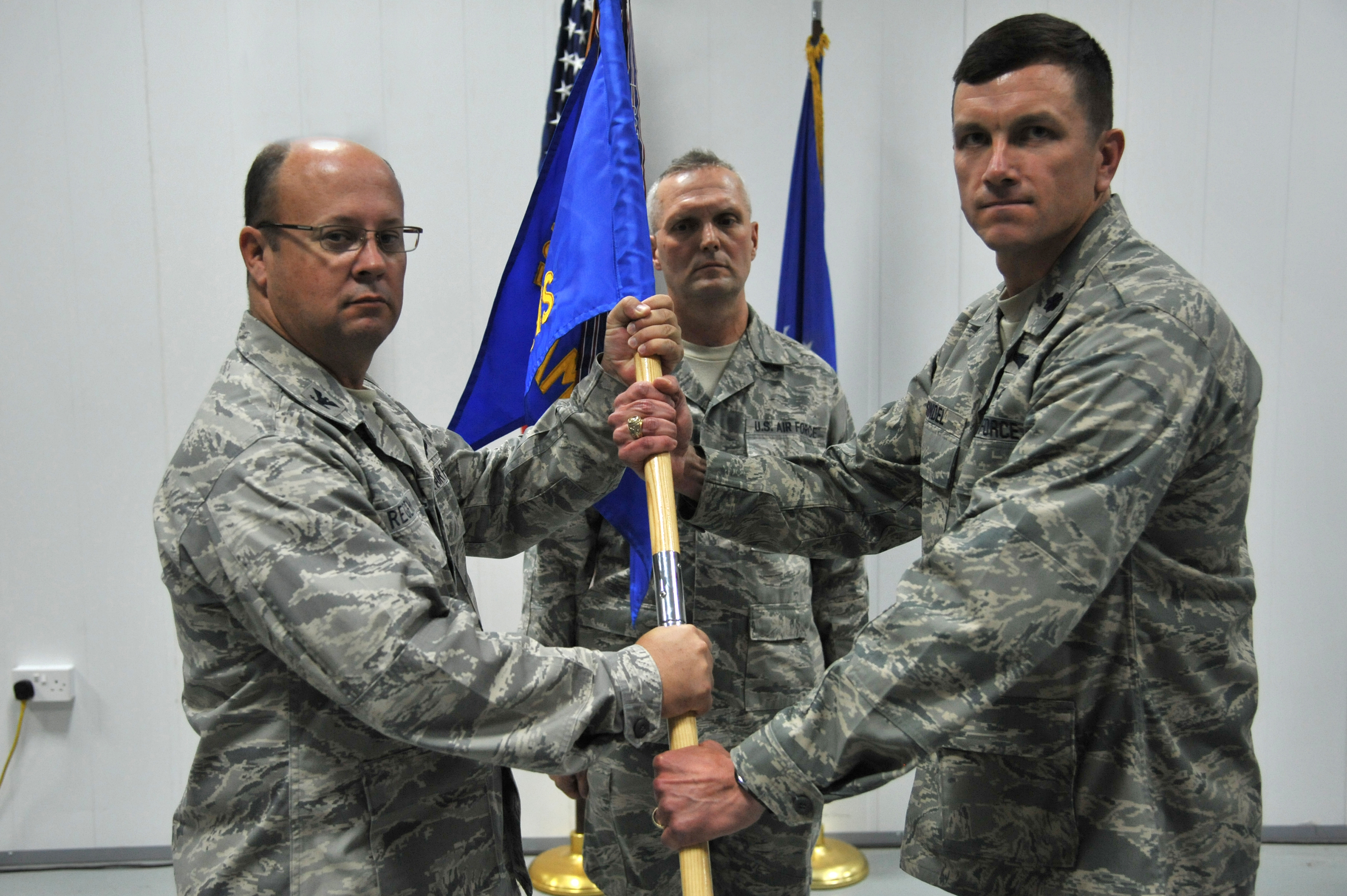 5th EAMS ushers in new commander > U.S. Air Forces Central > Display