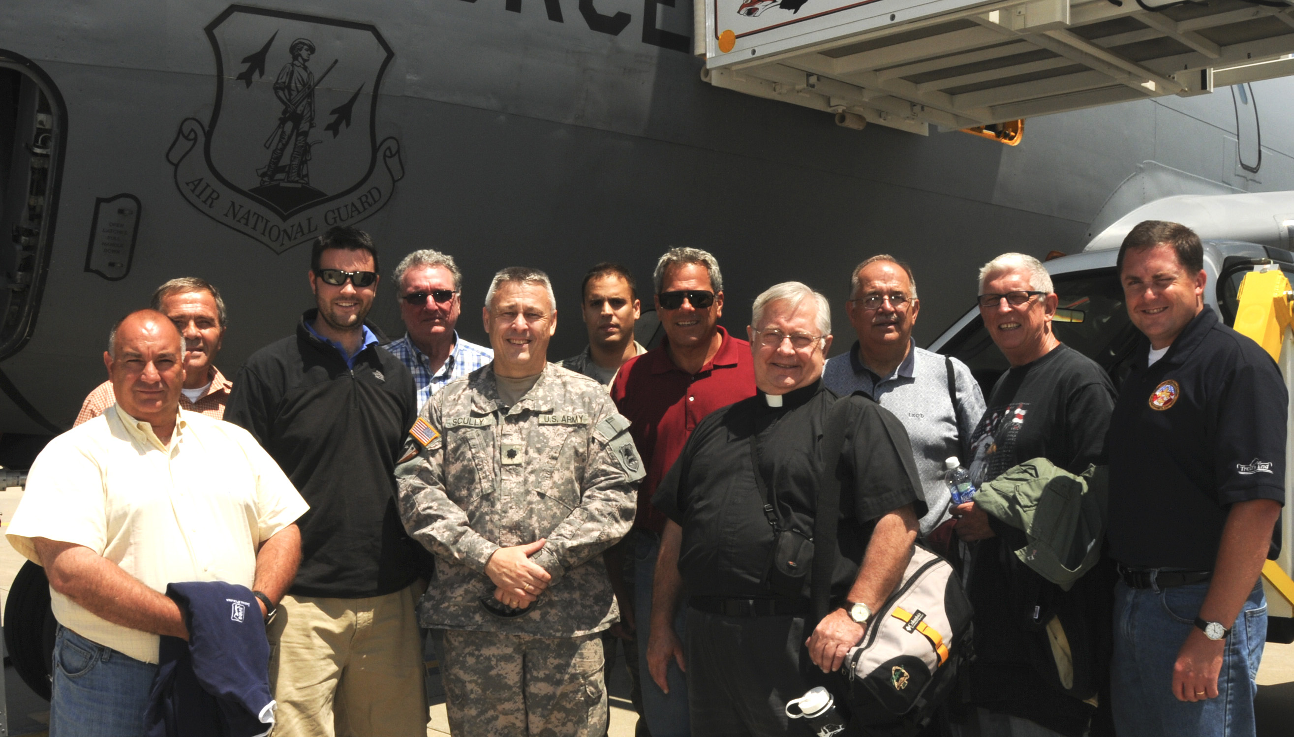 108th Wing refuels F-15 during civic leaders orientation flight event