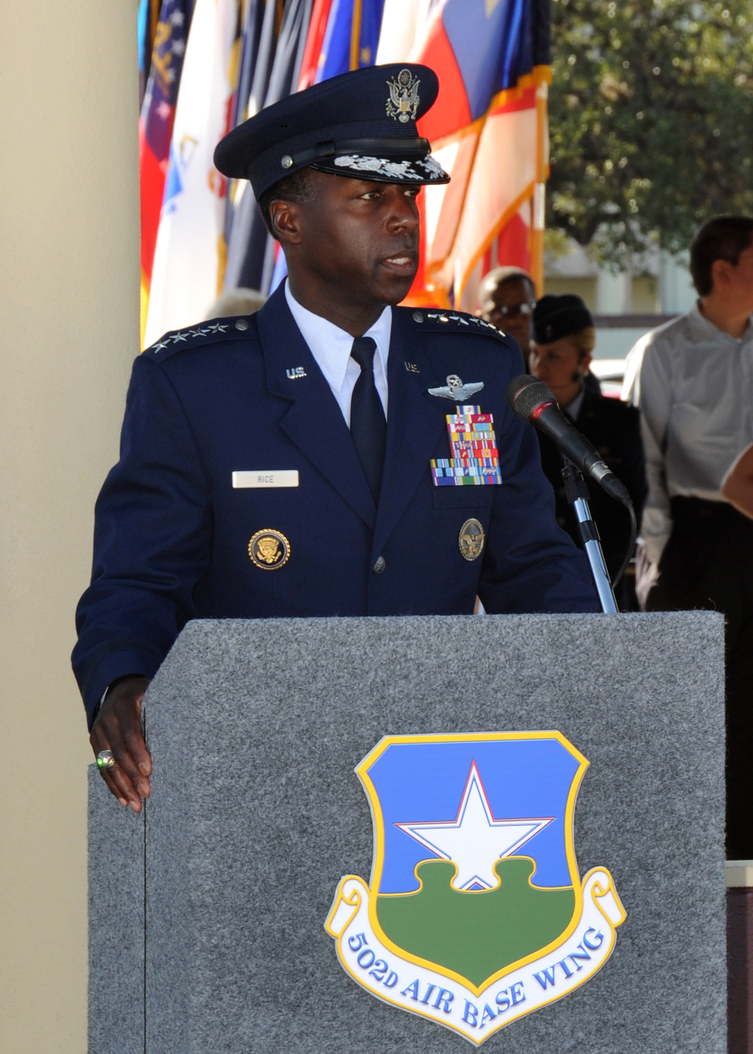 502nd ABW Change of Command