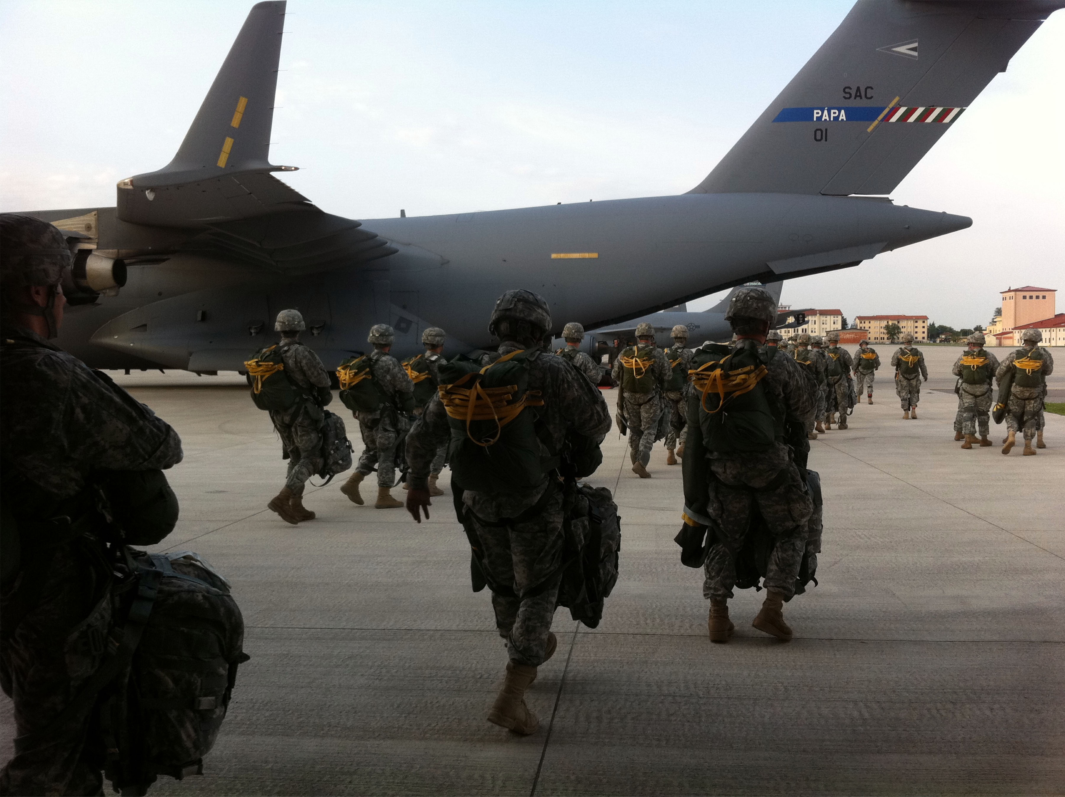 HAW Coalition forces, 173rd AB conduct joint training > Aviano Air Base ...