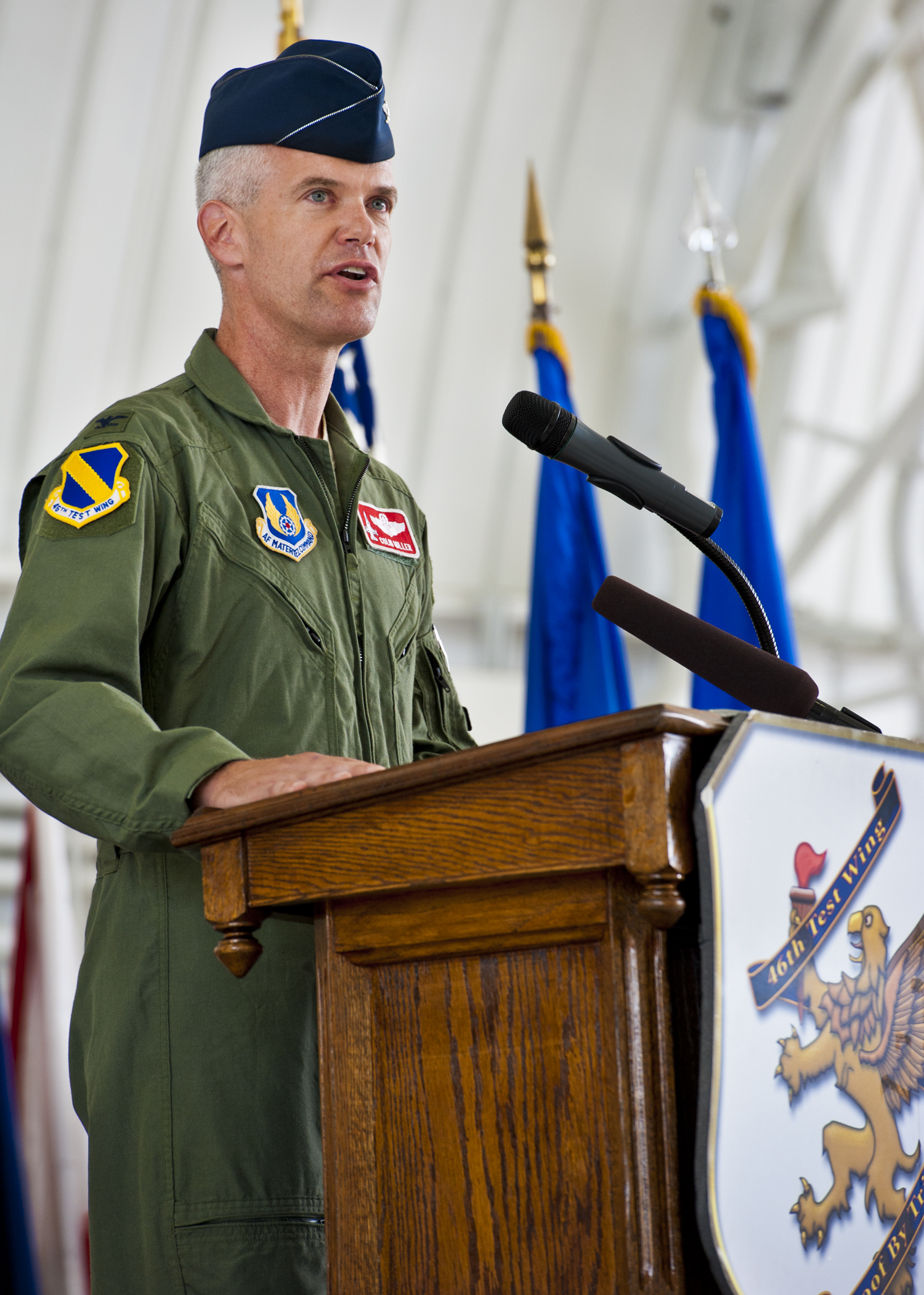 Miller takes command of test wing > Eglin Air Force Base > Article Display