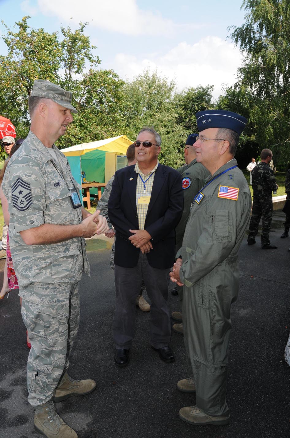 ANG, USAFE leaders visit Safe Skies 2011 > U.S. Air Forces in Europe ...