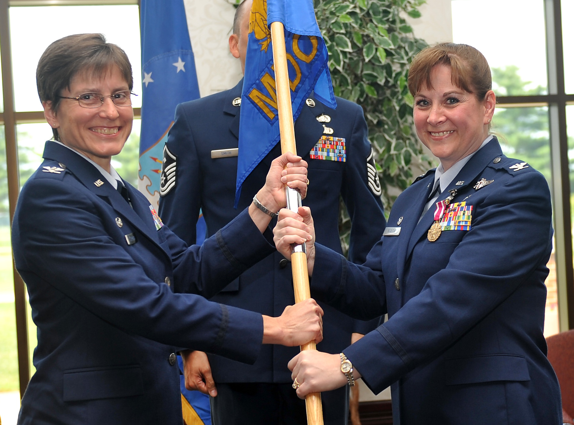 375th MDOS change of command