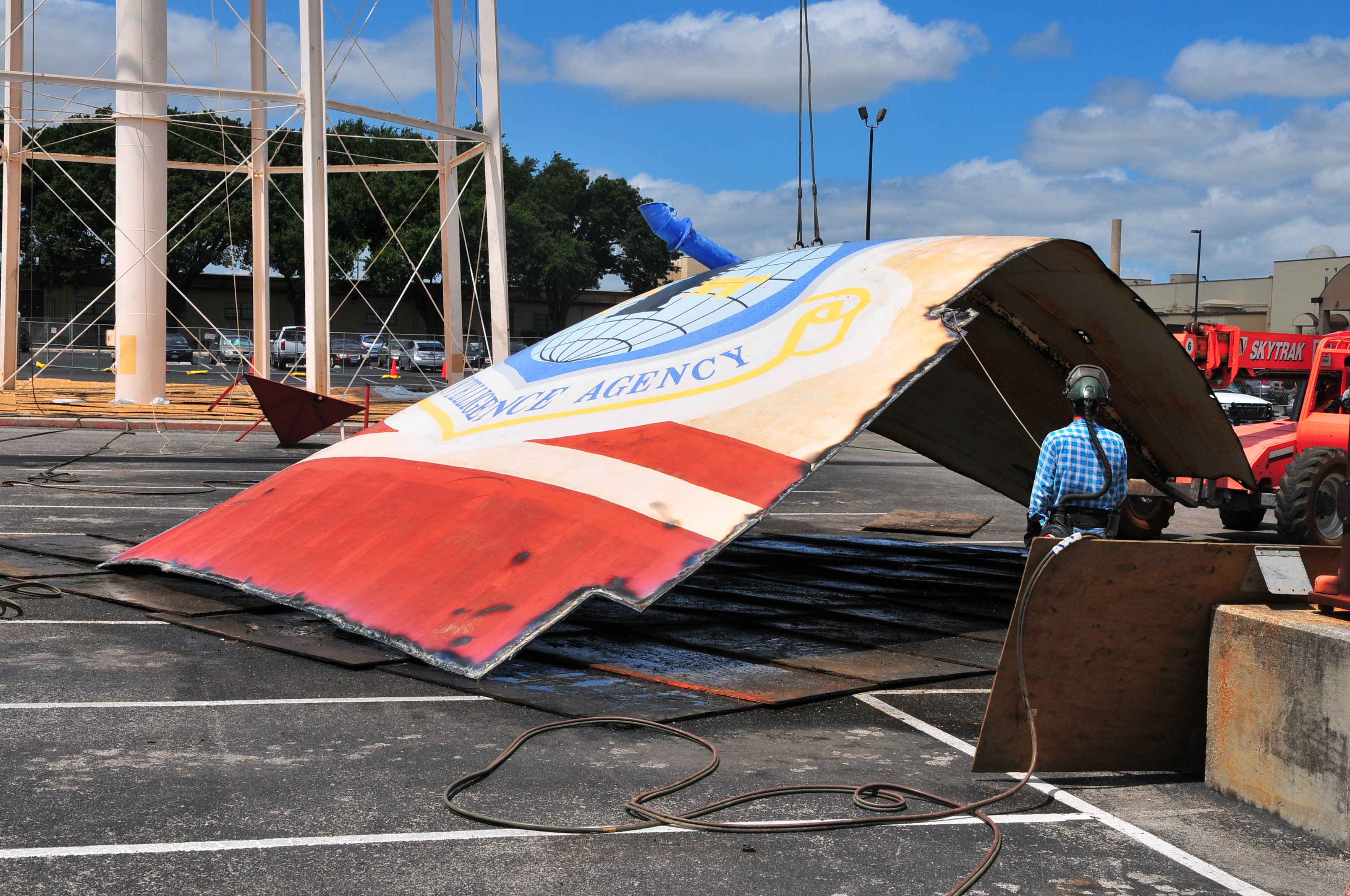 Security Hill landmark razed