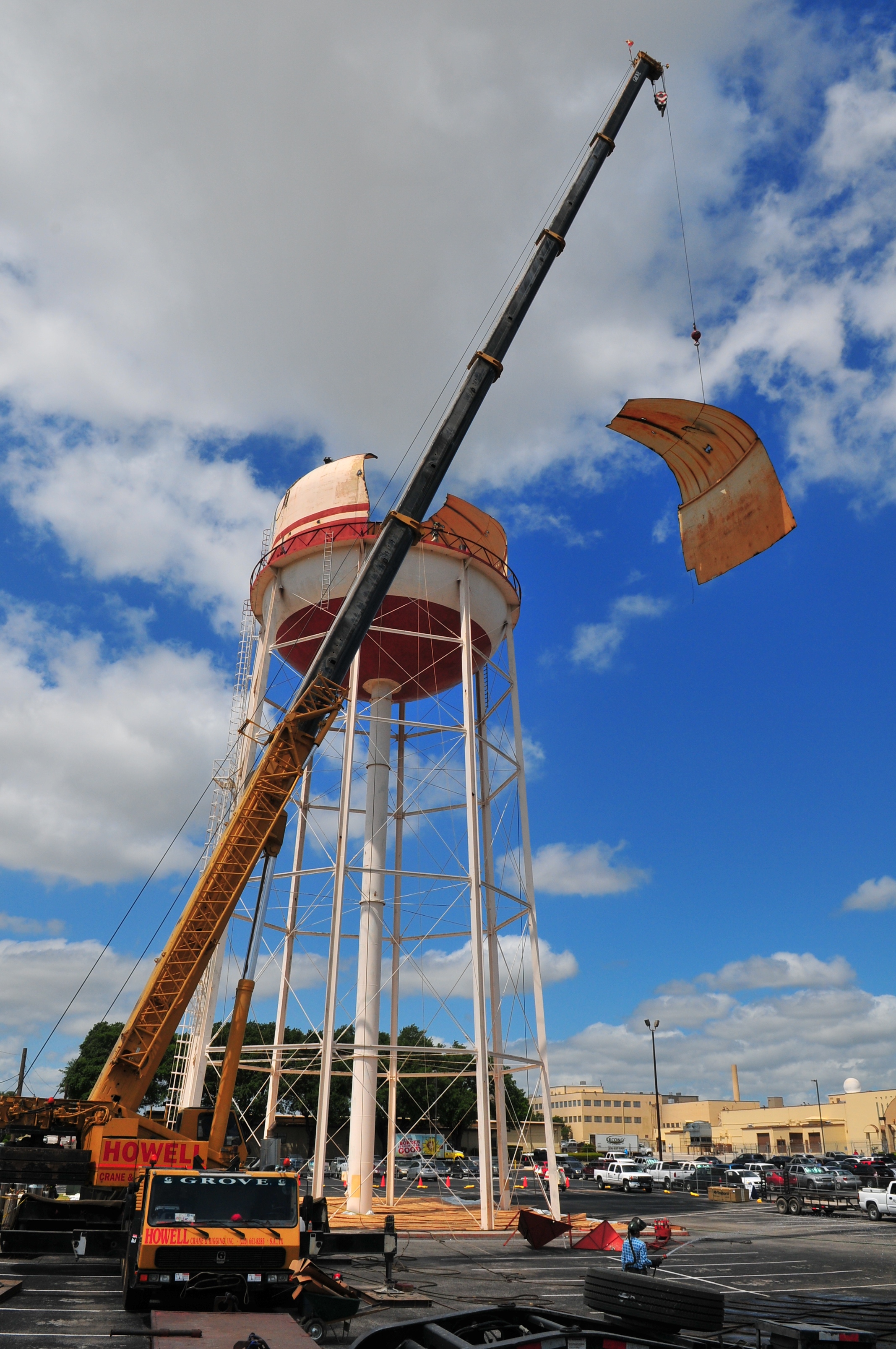 Security Hill landmark razed > Joint Base San Antonio > News