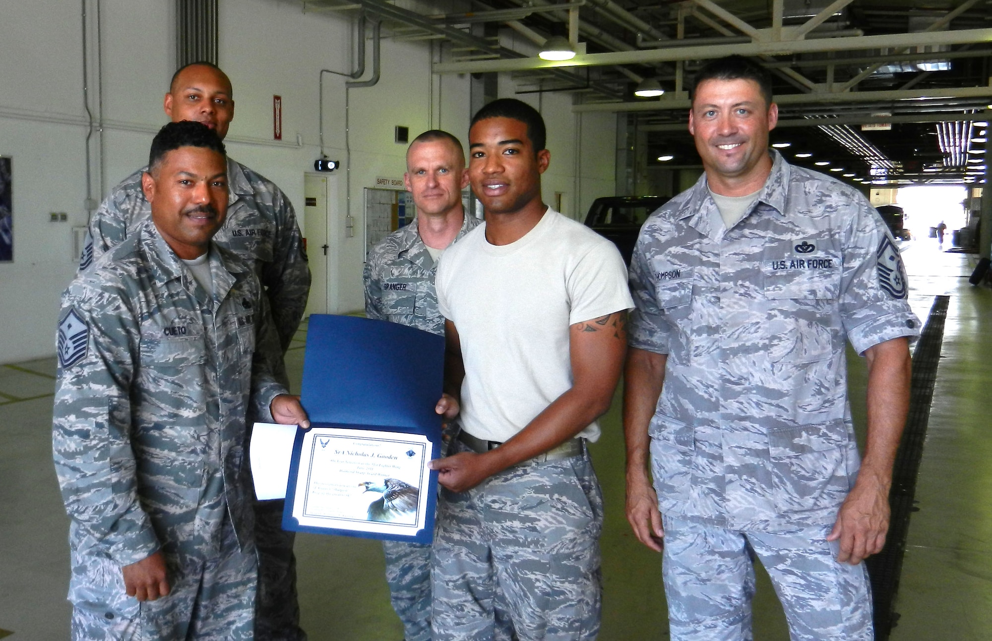 Diamond Sharp Award > Aviano Air Base > Display