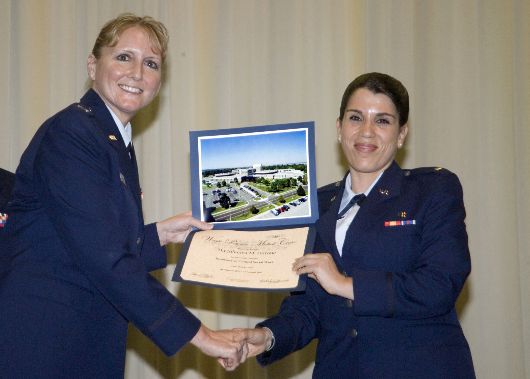 Newest Air Force military medical residents graduate > Wright-Patterson ...