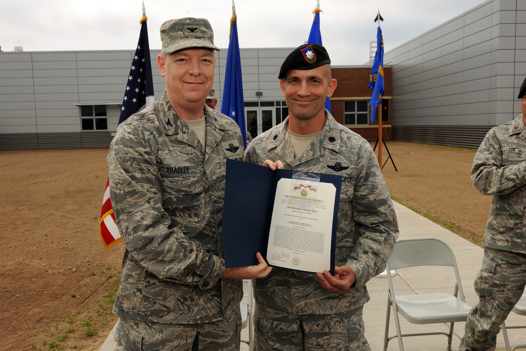 Change-of-Command and a Ribbon Cutting Ceremony at Hancock Field ...
