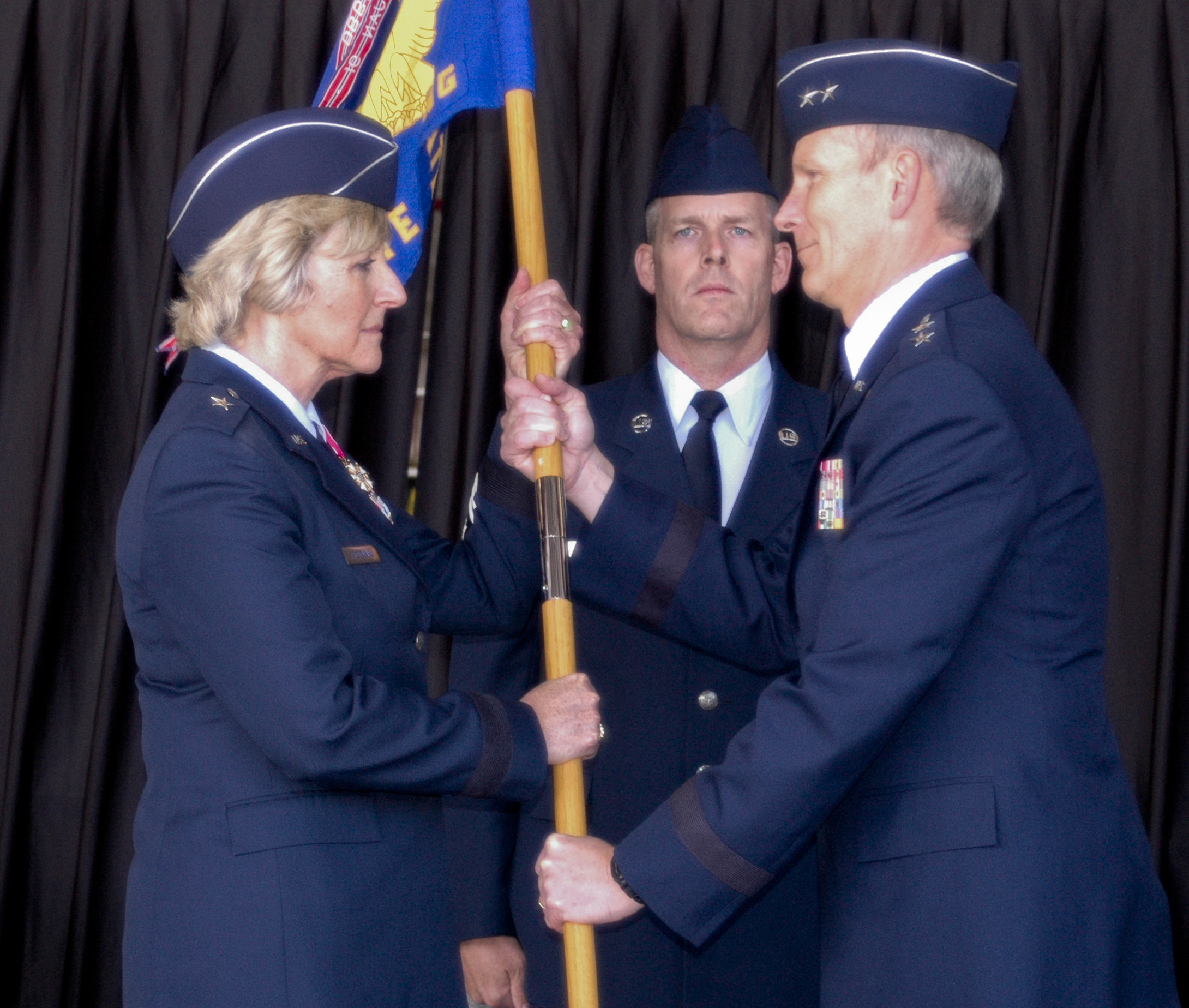 NH Air National Guard's first female commander assumes command