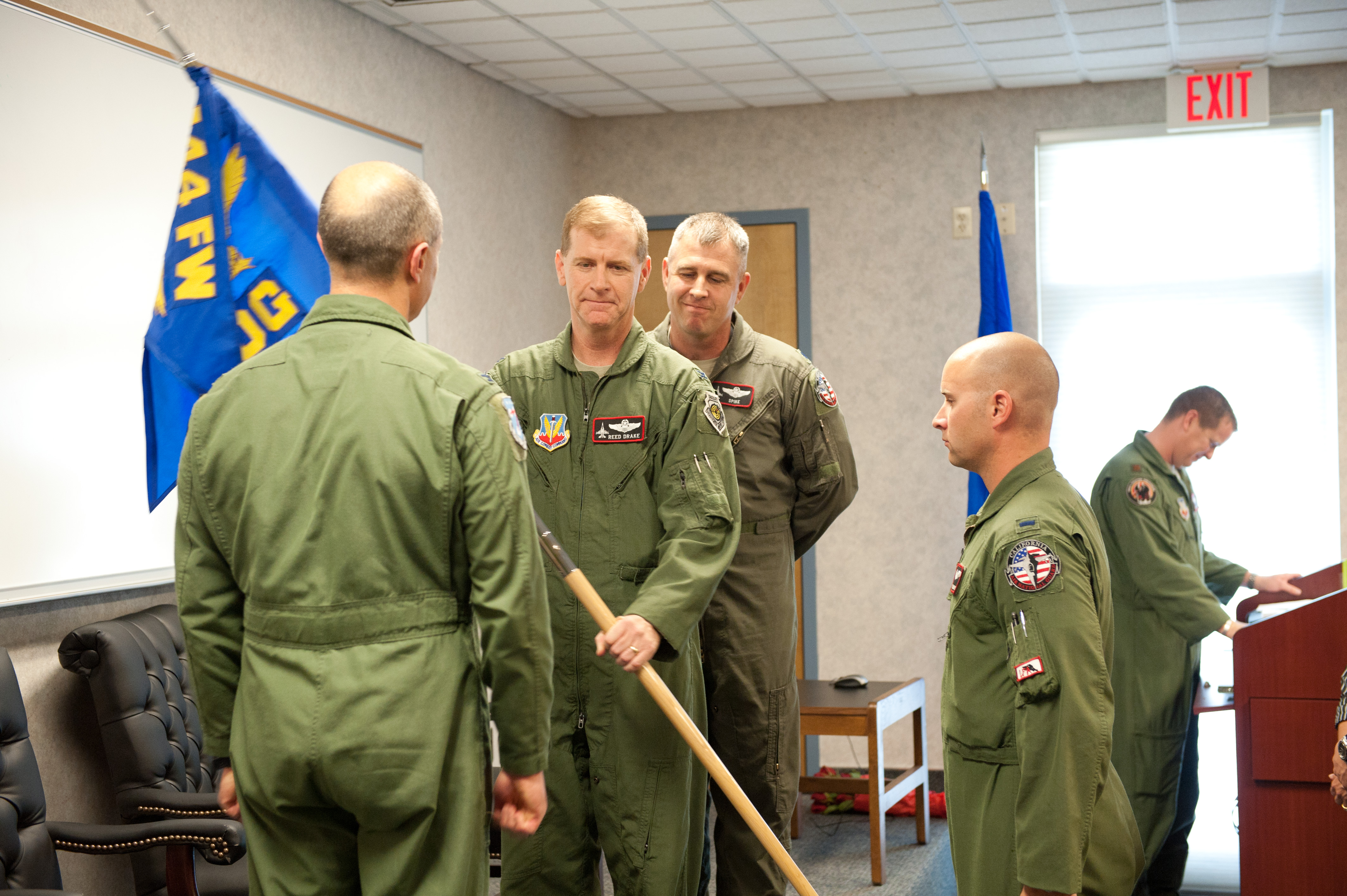 144th Fighter Wing Operations Group Change of Command