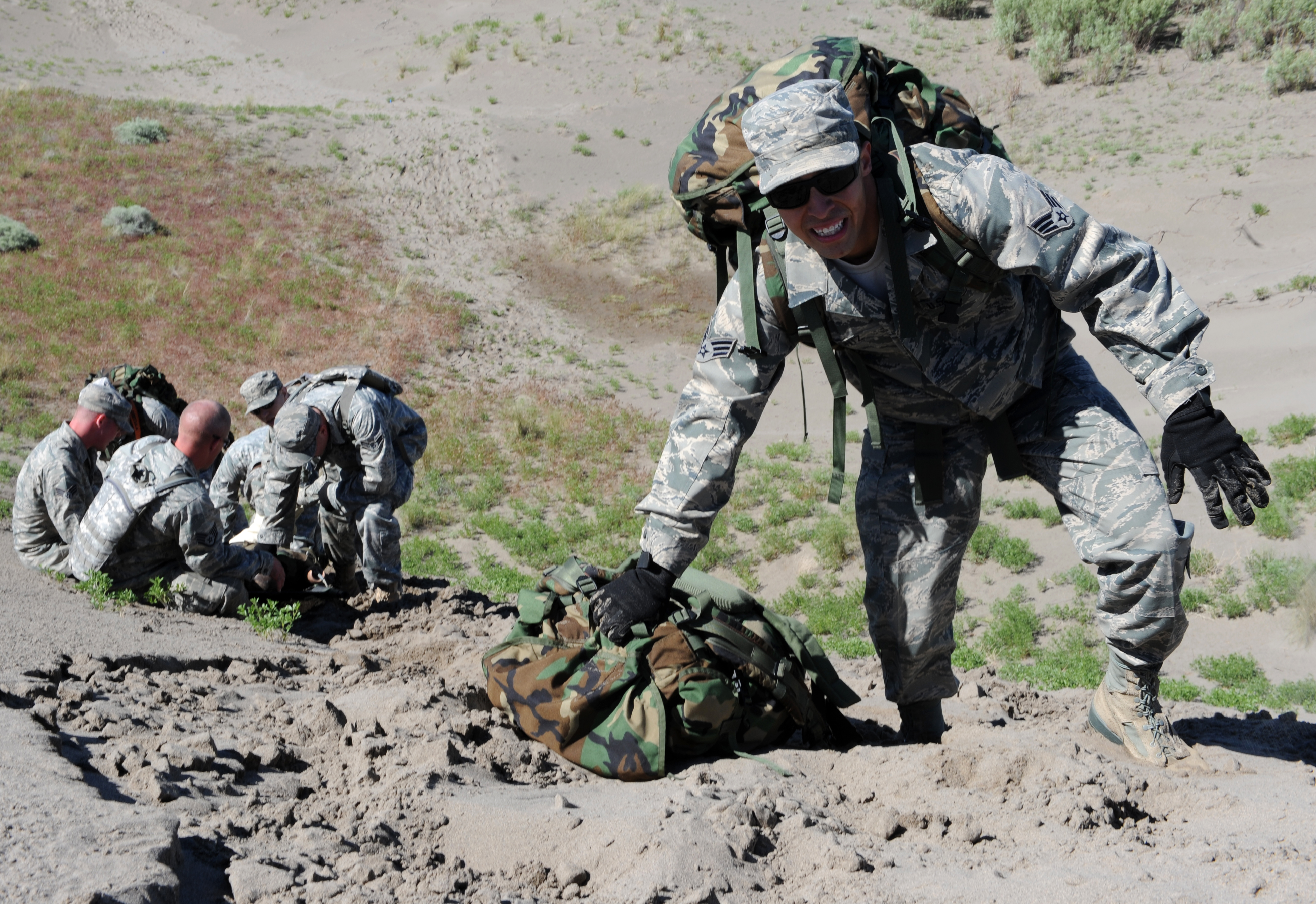726th participates in team building exercise > Mountain Home Air Force ...