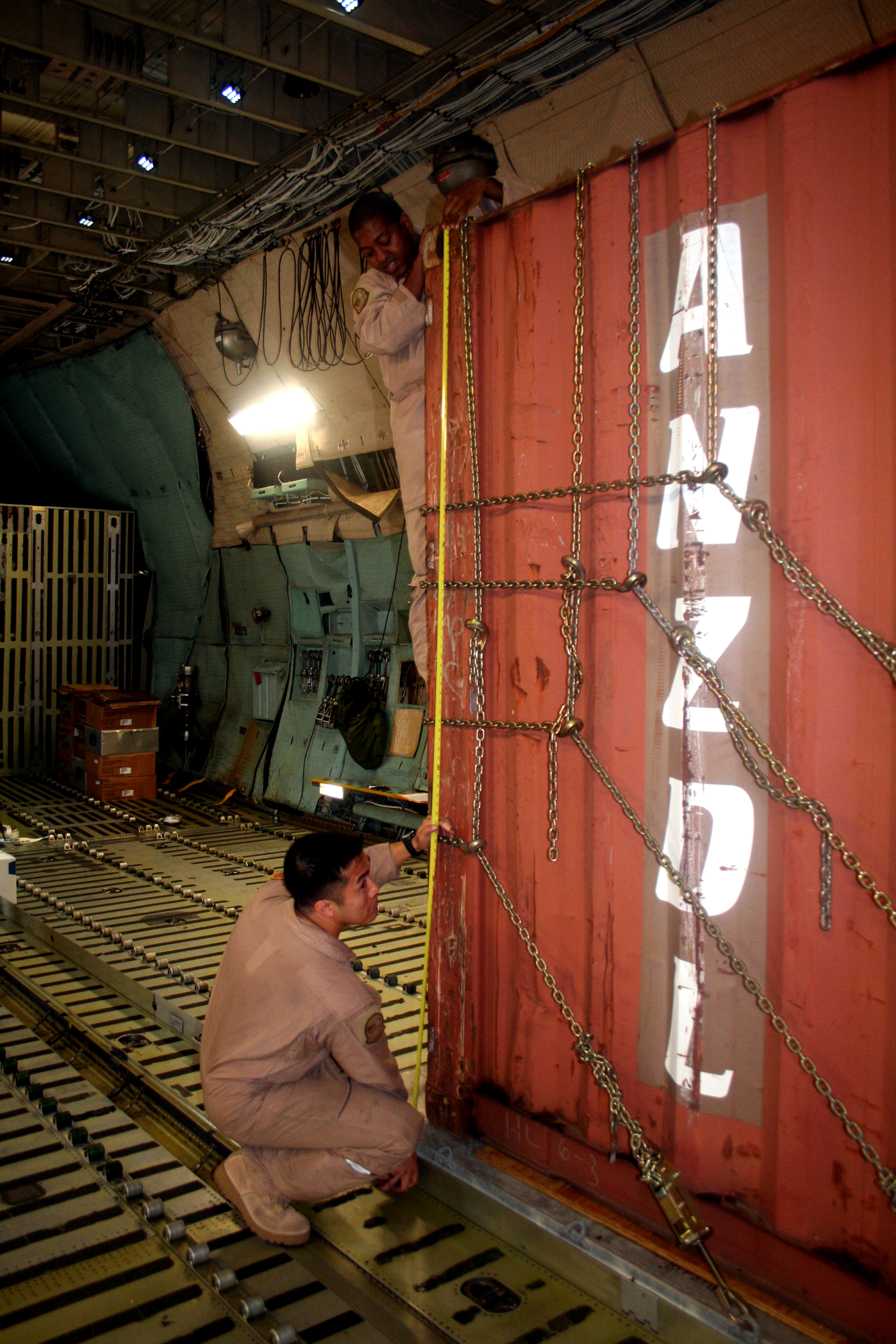 C-5 loadmaster discusses support for historic Arctic over-flight ...