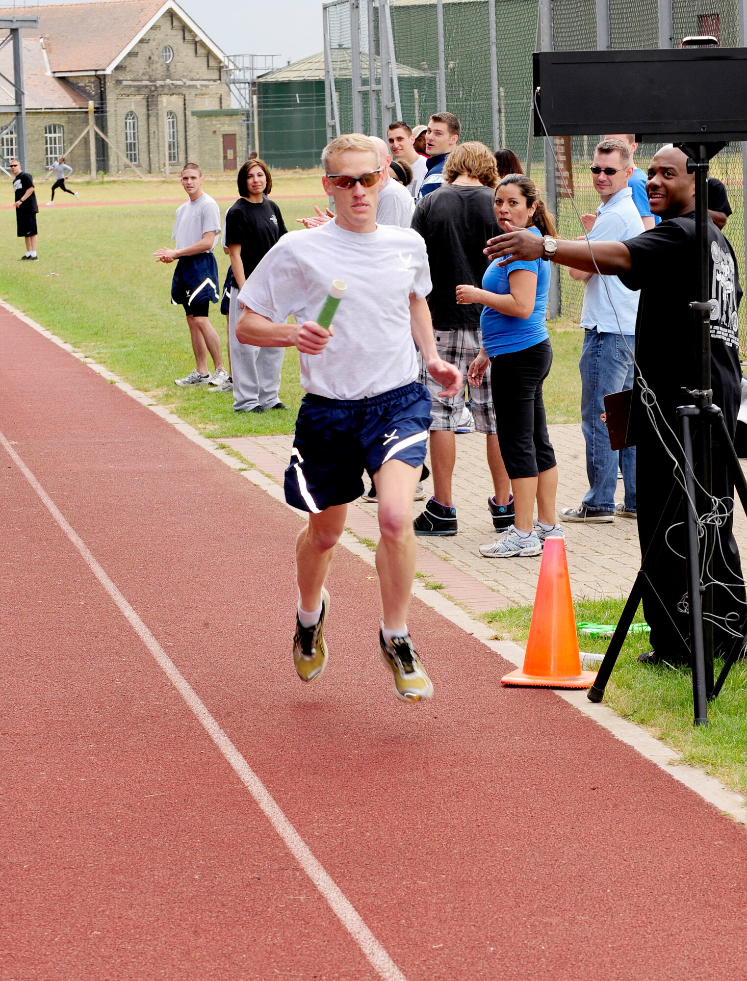 Team Mildenhall shows competitive spirit in Olympic sports challenge ...