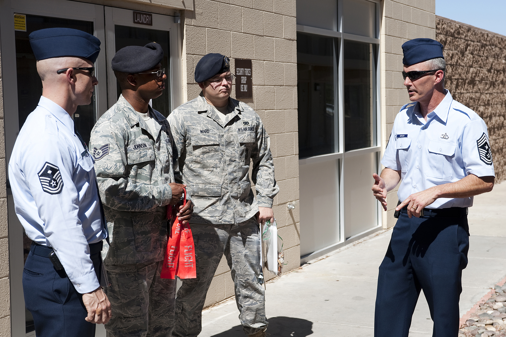 Command chief provides new perspective to the 99 ABW > Nellis Air Force ...