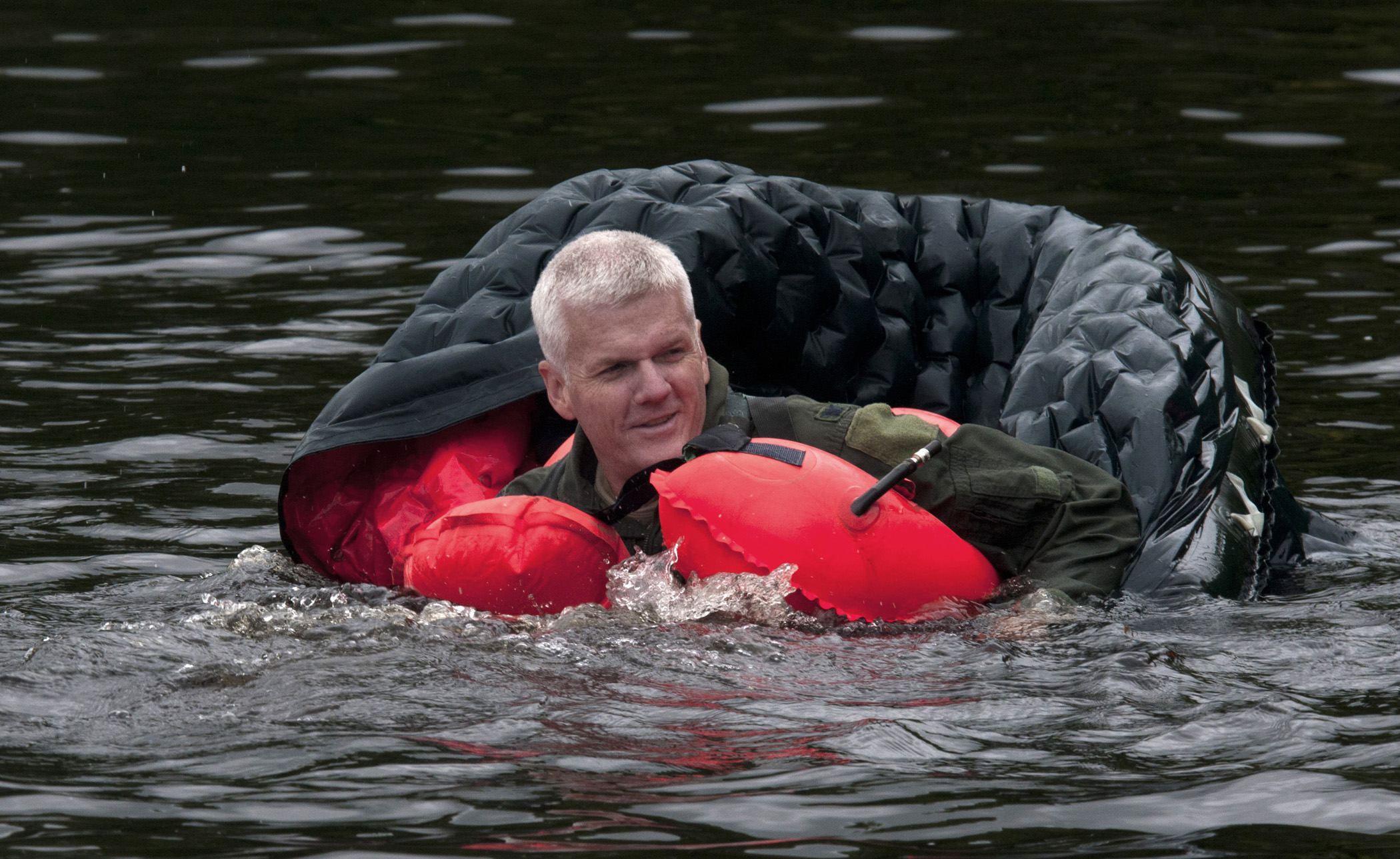 Water survival training