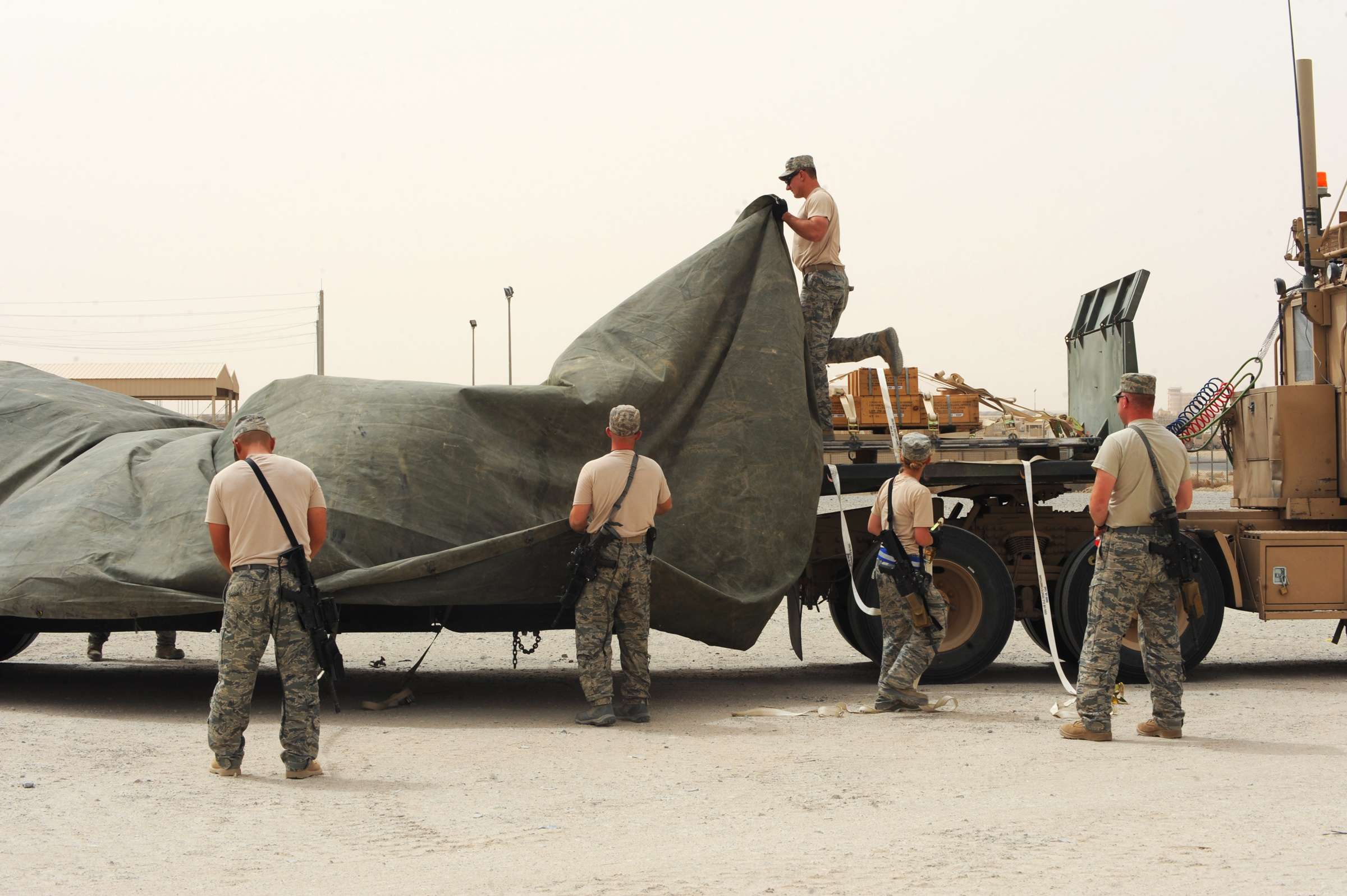 Photo essay: 387th ELRS combat truckers on the road again > U.S. Air ...