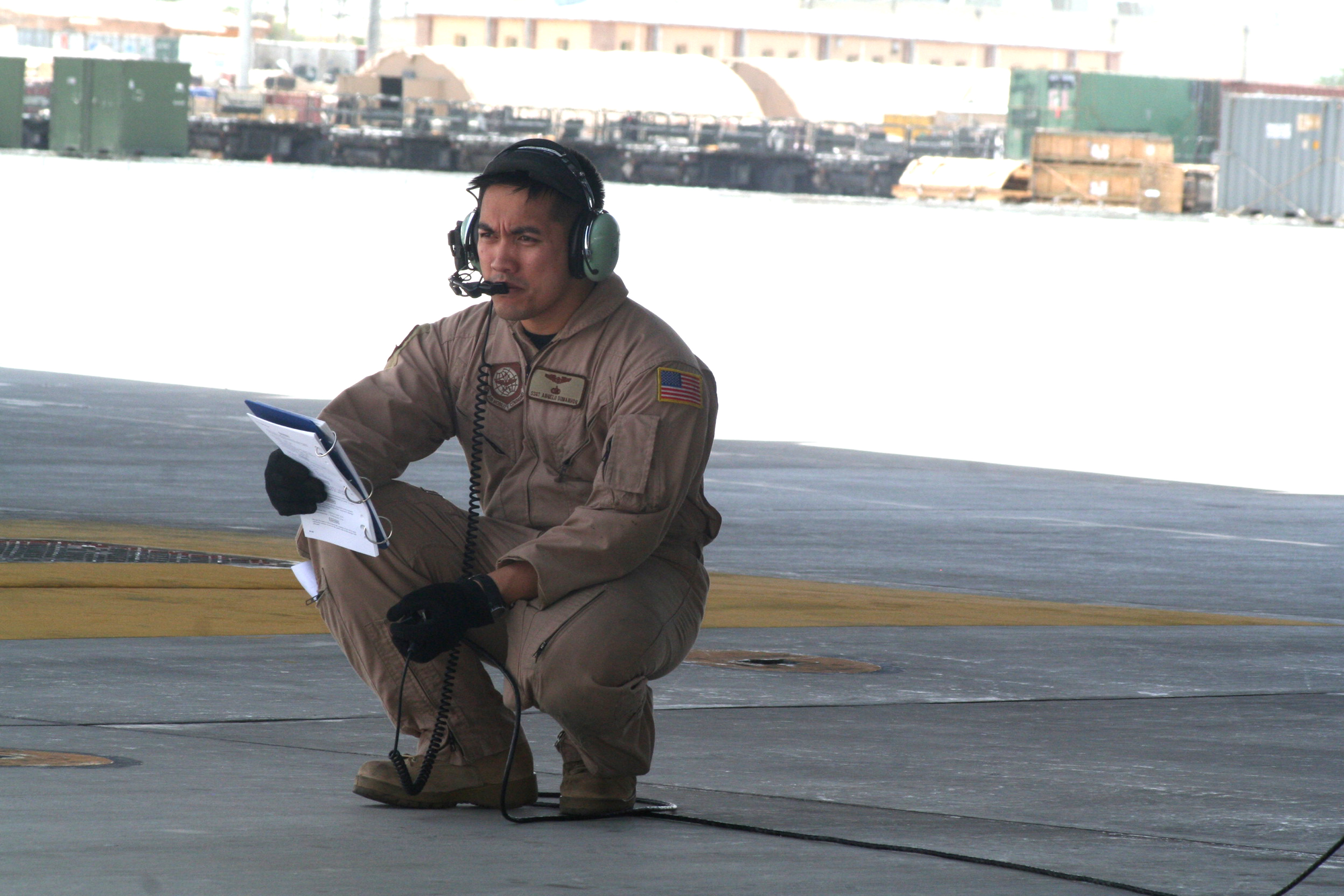 C-5 loadmaster discusses support for historic Arctic over-flight ...