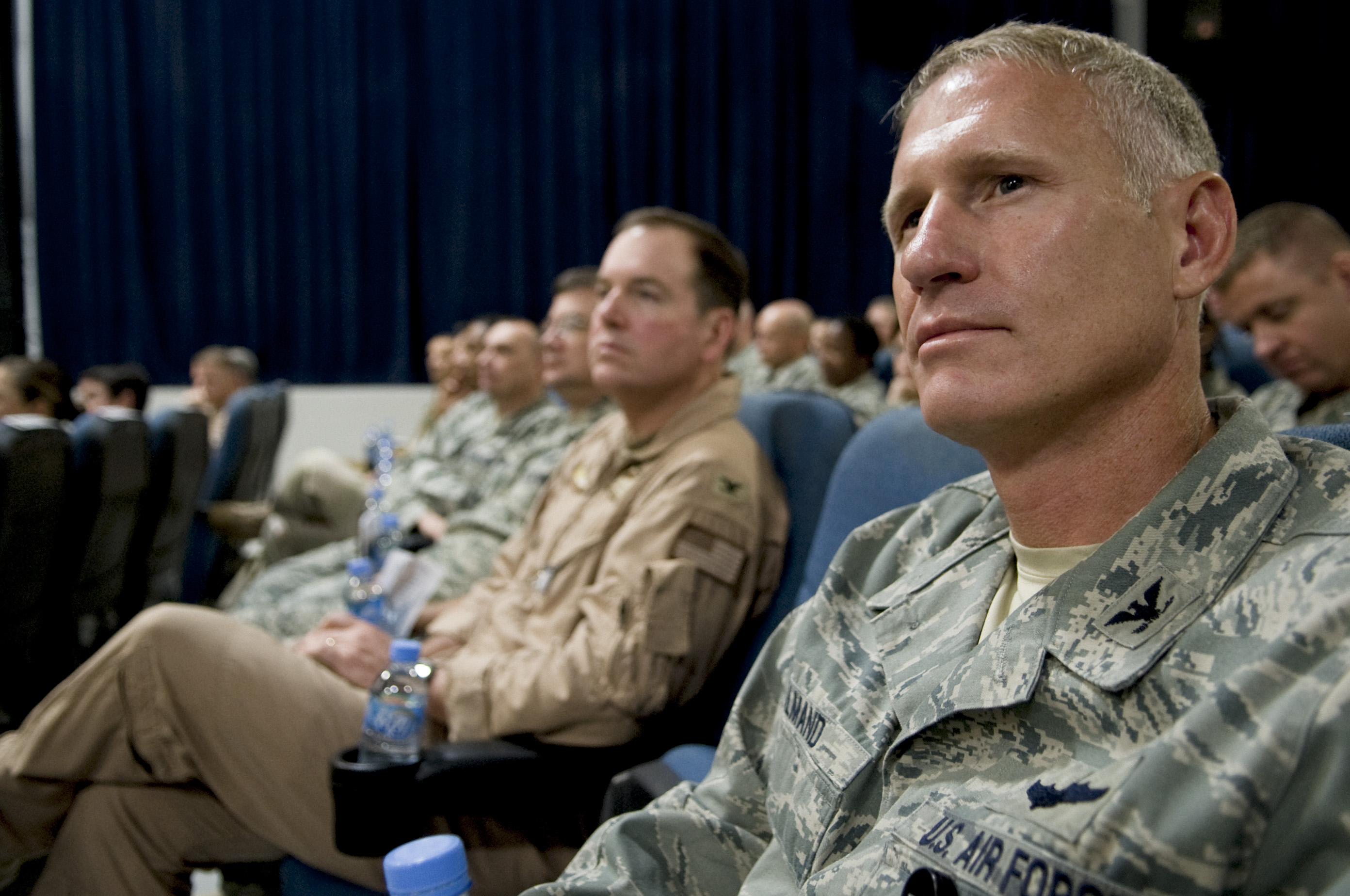 Members of 379th AEW welcome new commander > U.S. Air Forces Central ...