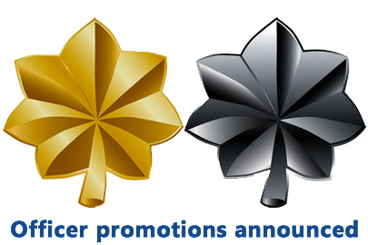Officer Promotions