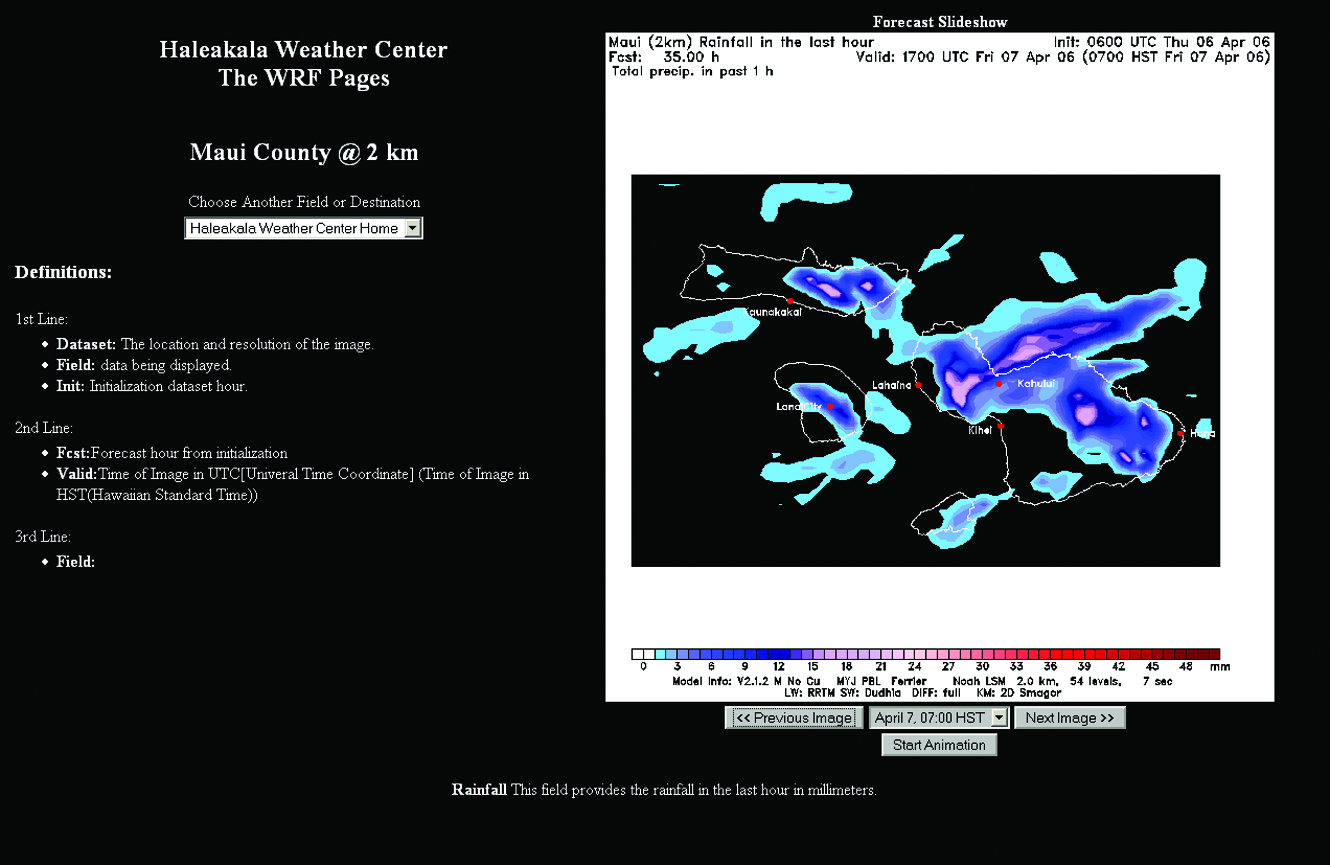 Maui Center Tailors Weather Forecast Data to Telescope Needs > Wright ...