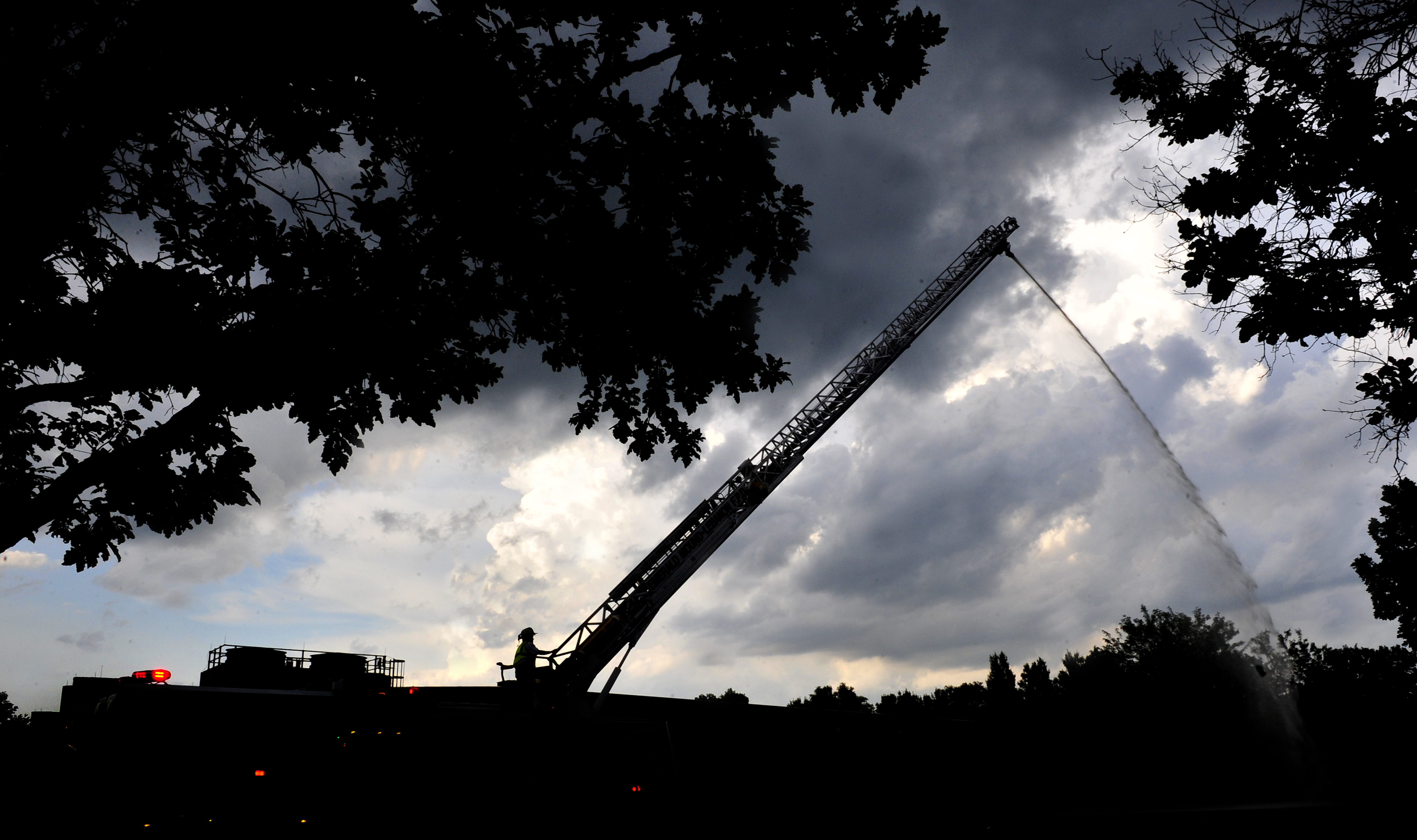 Scott firefighters train with local departments > Air Mobility Command ...