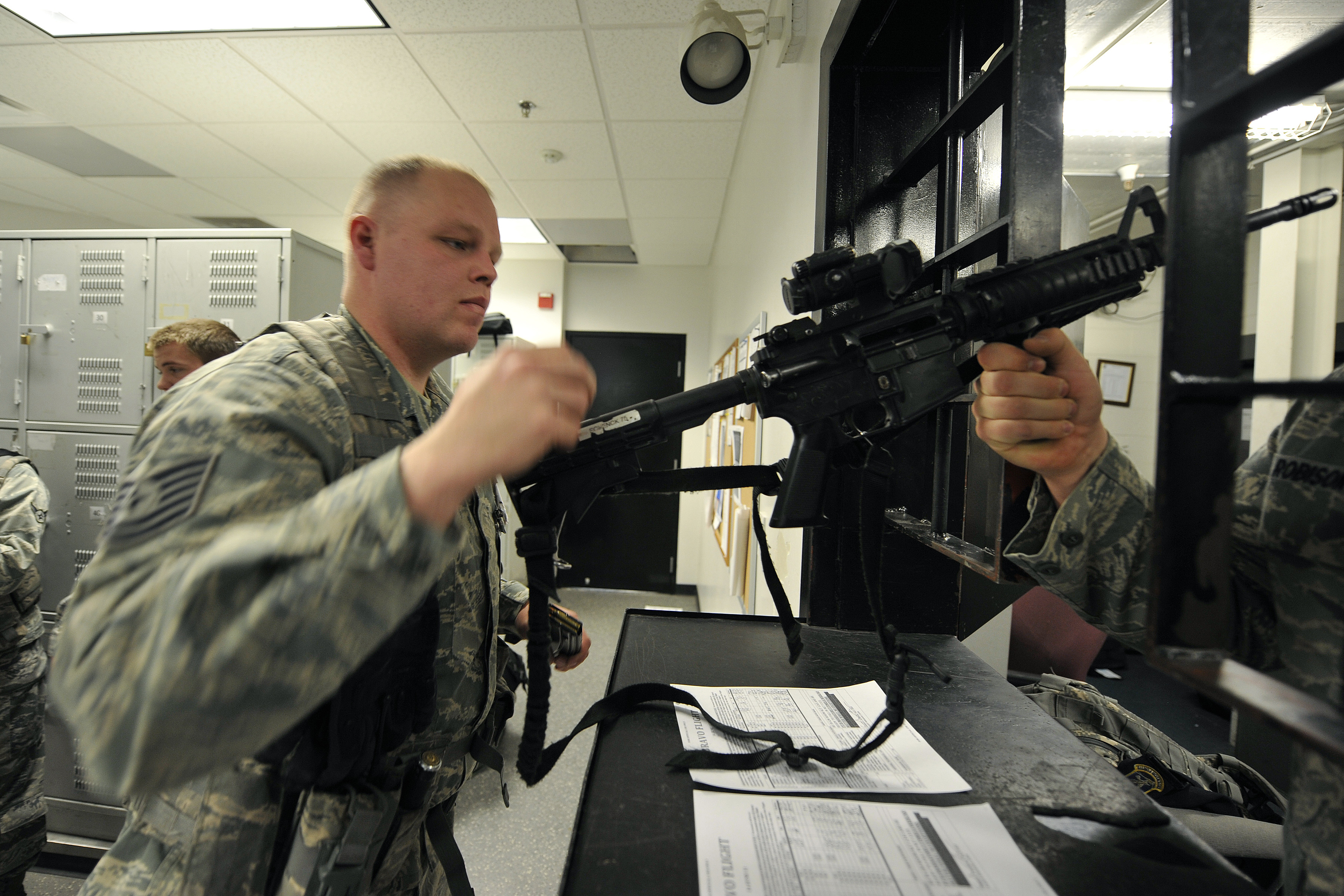 Security forces members saves lives through education > Air Force > Display