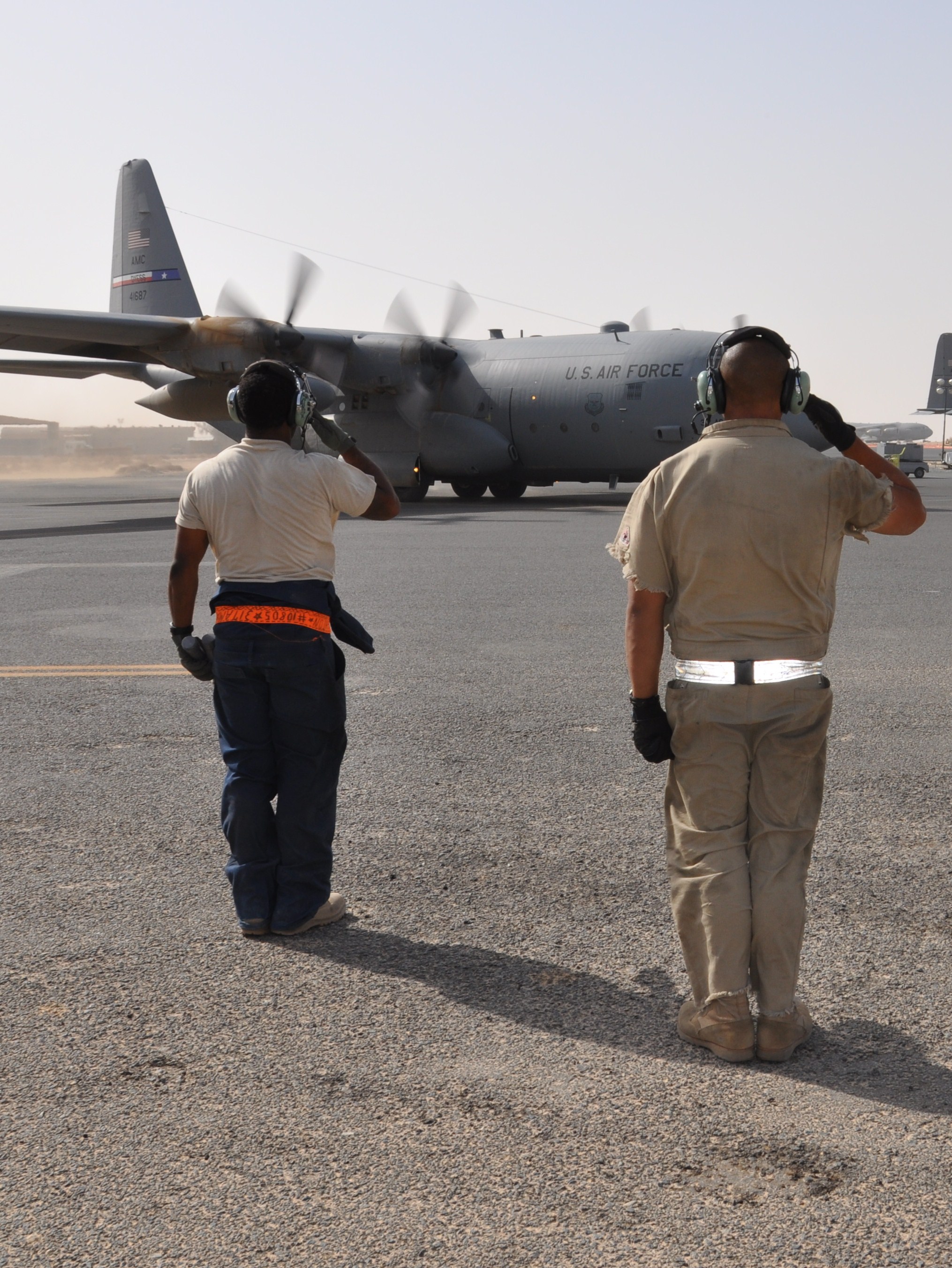 Final flight of a military brat > U.S. Air Forces Central > Display