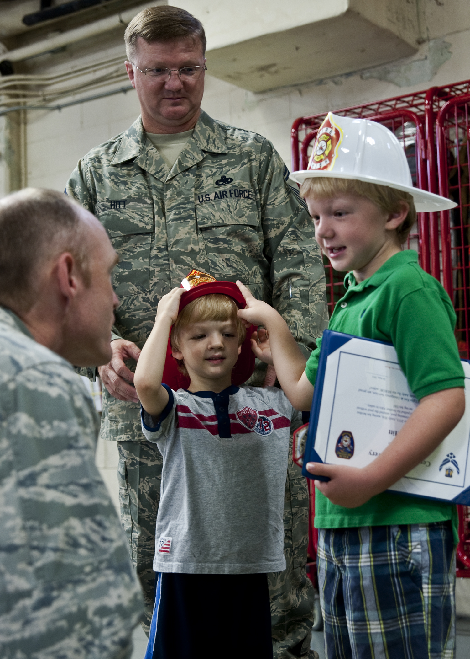 Little hero made honorary firefighter > Eglin Air Force Base > Article ...