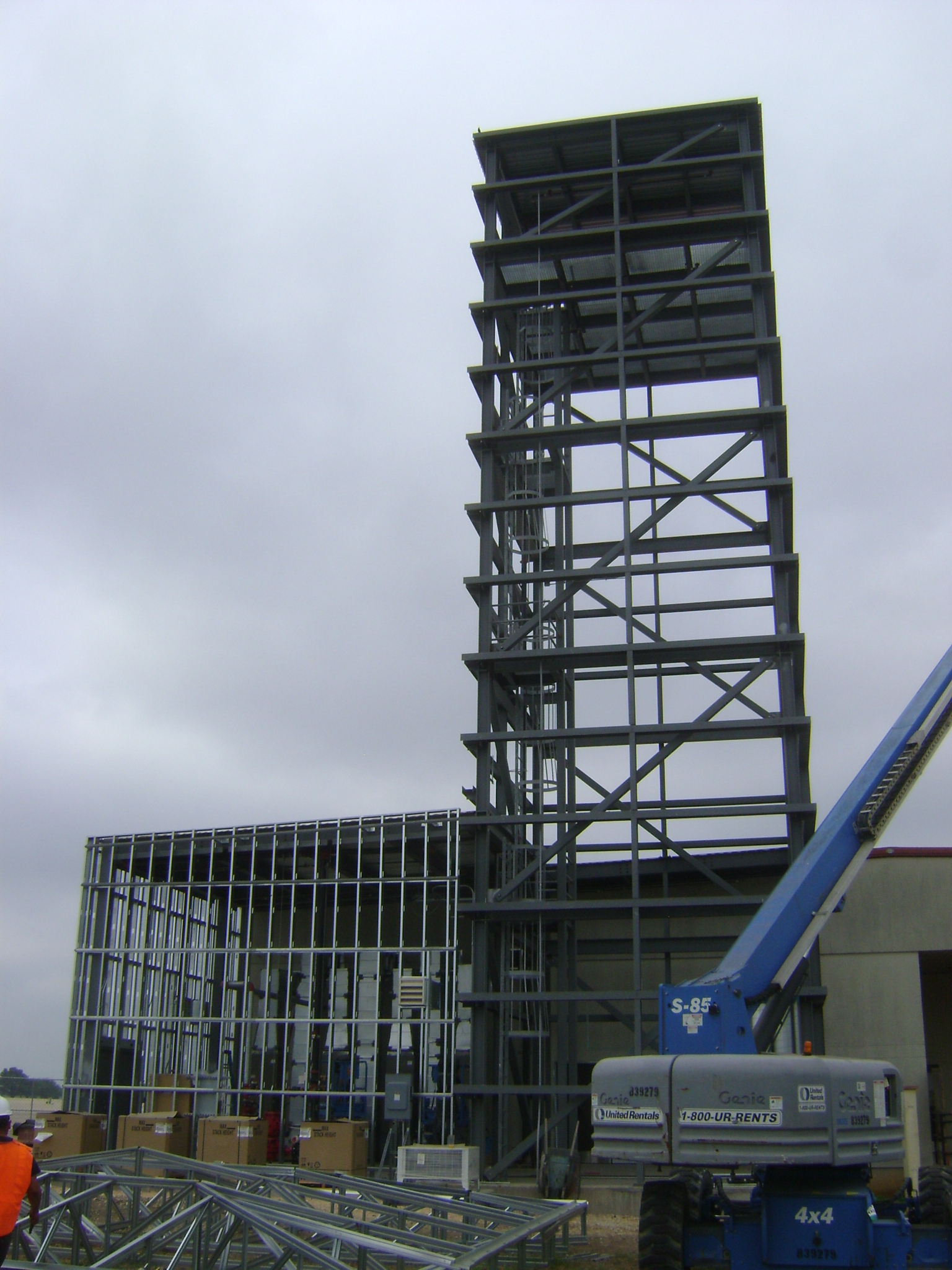 New parachute drying tower