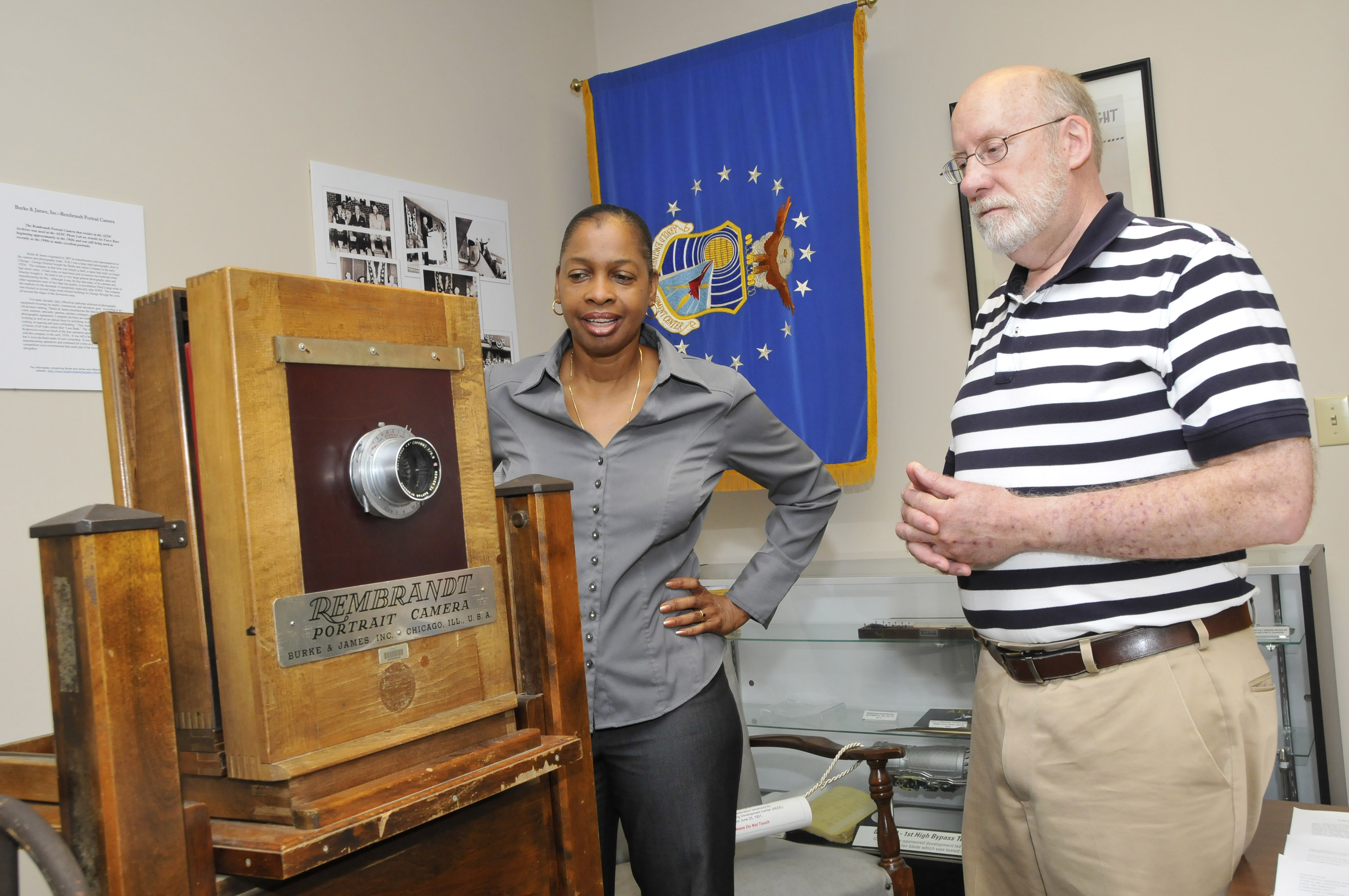 AEDC history office team puts a face on history