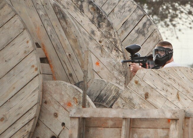 Paintball provides fun with pain