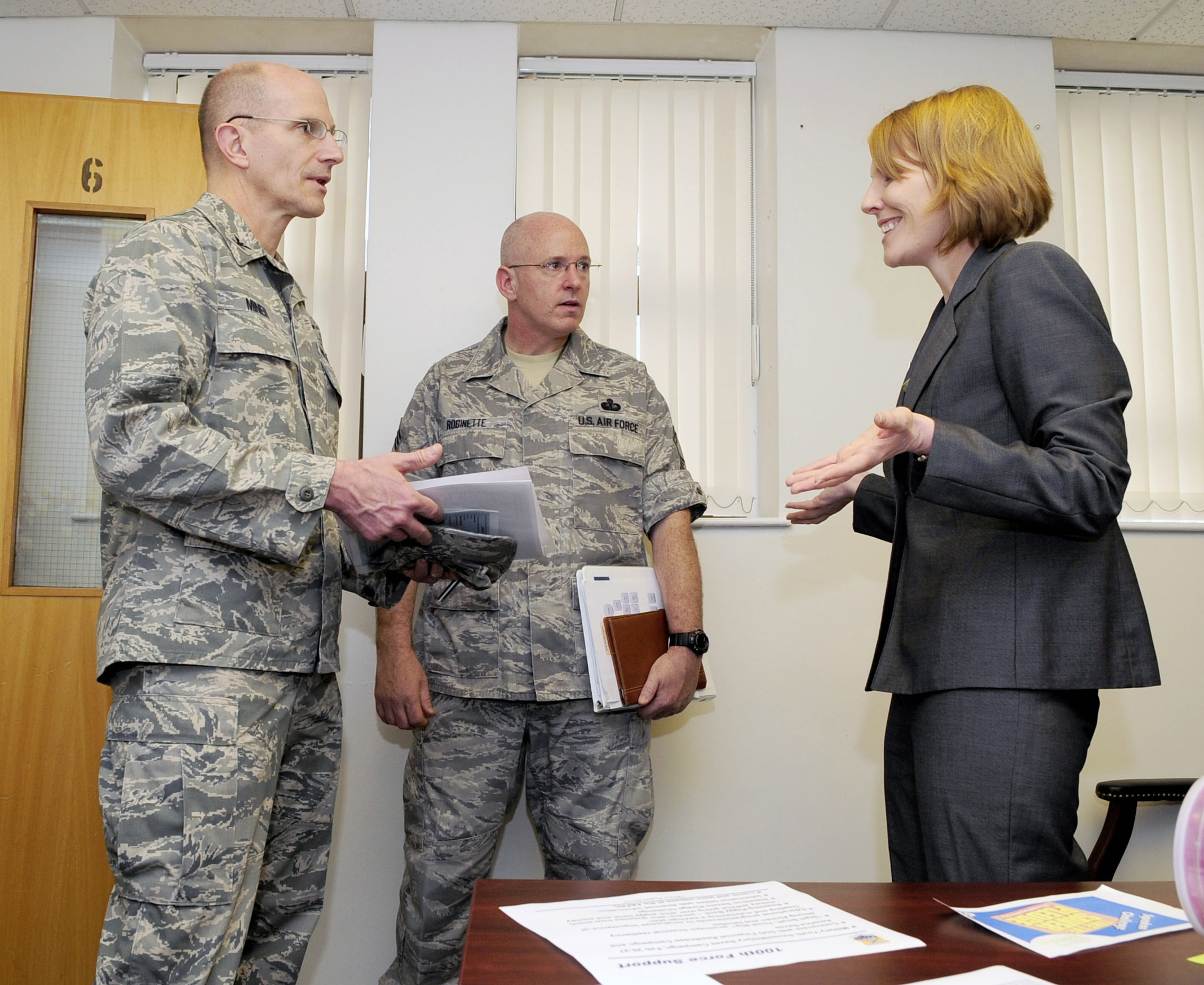 100th FSS receives award evaluation > Royal Air Force Mildenhall > RAF ...