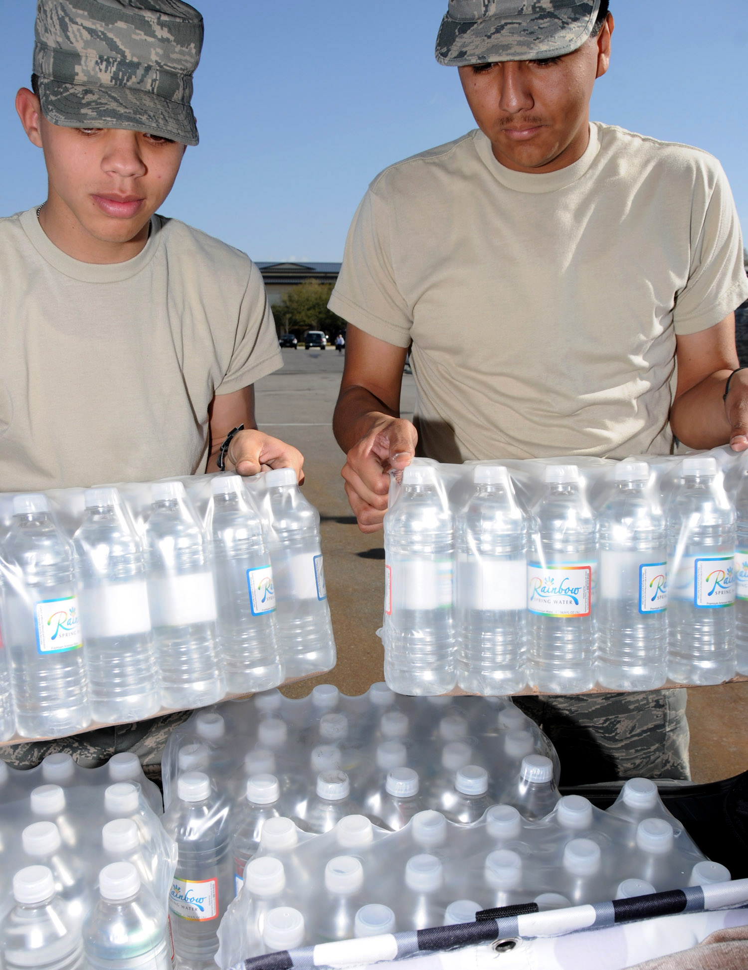 Water warriors Cooperative efforts keep safe water available for base ...
