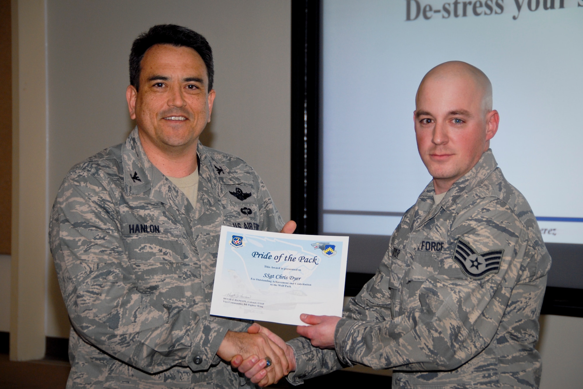Pride of the Pack: Staff Sgt. Christopher Dyer > Kunsan Air Base ...