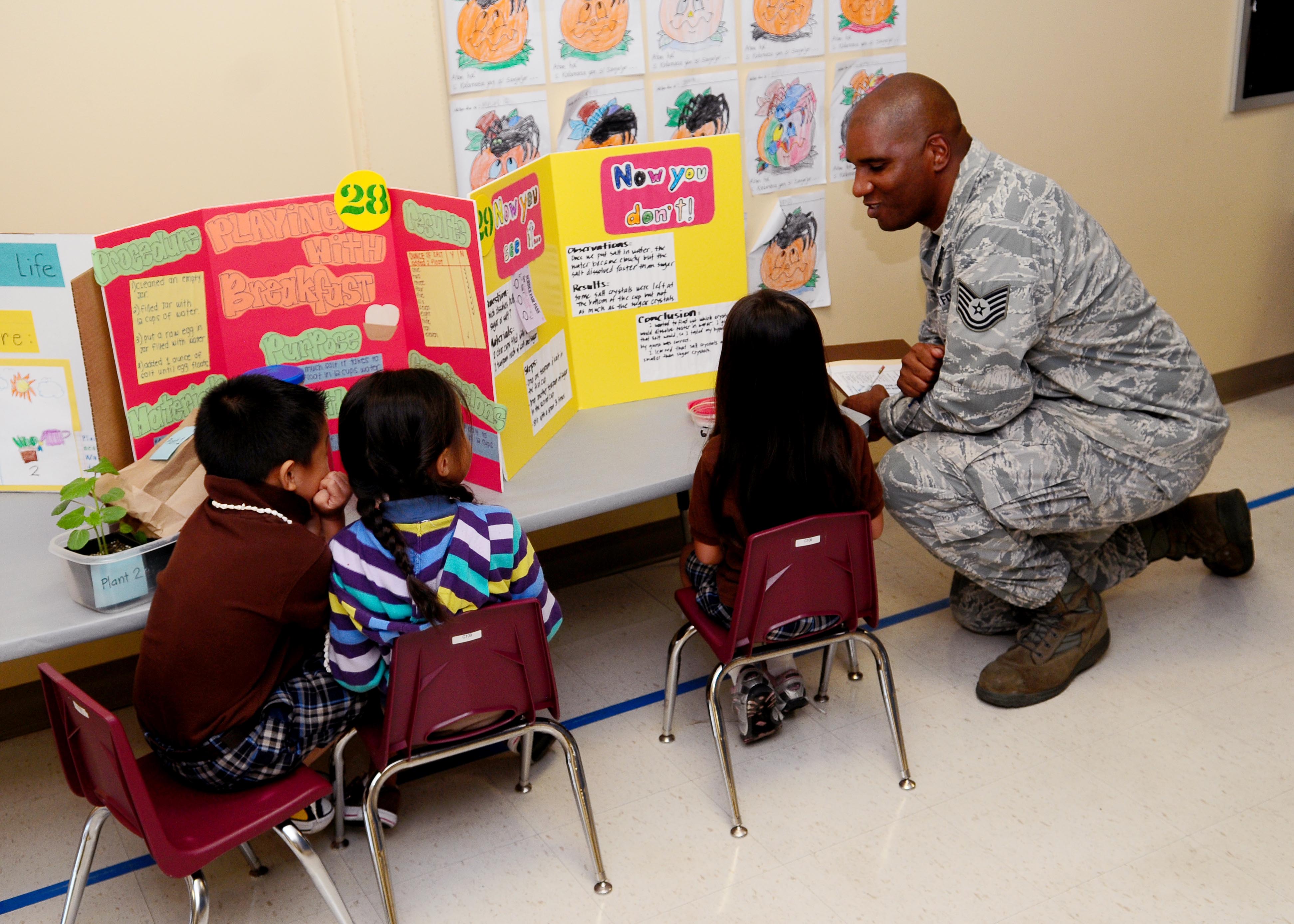 Andersen Airmen judge local science fair > Andersen Air Force Base ...