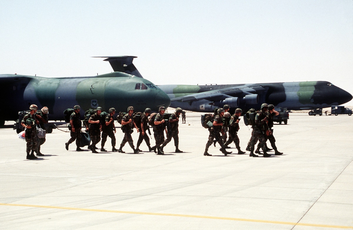 20 years after operations Desert Shield, Desert Storm: Airlift effort ...