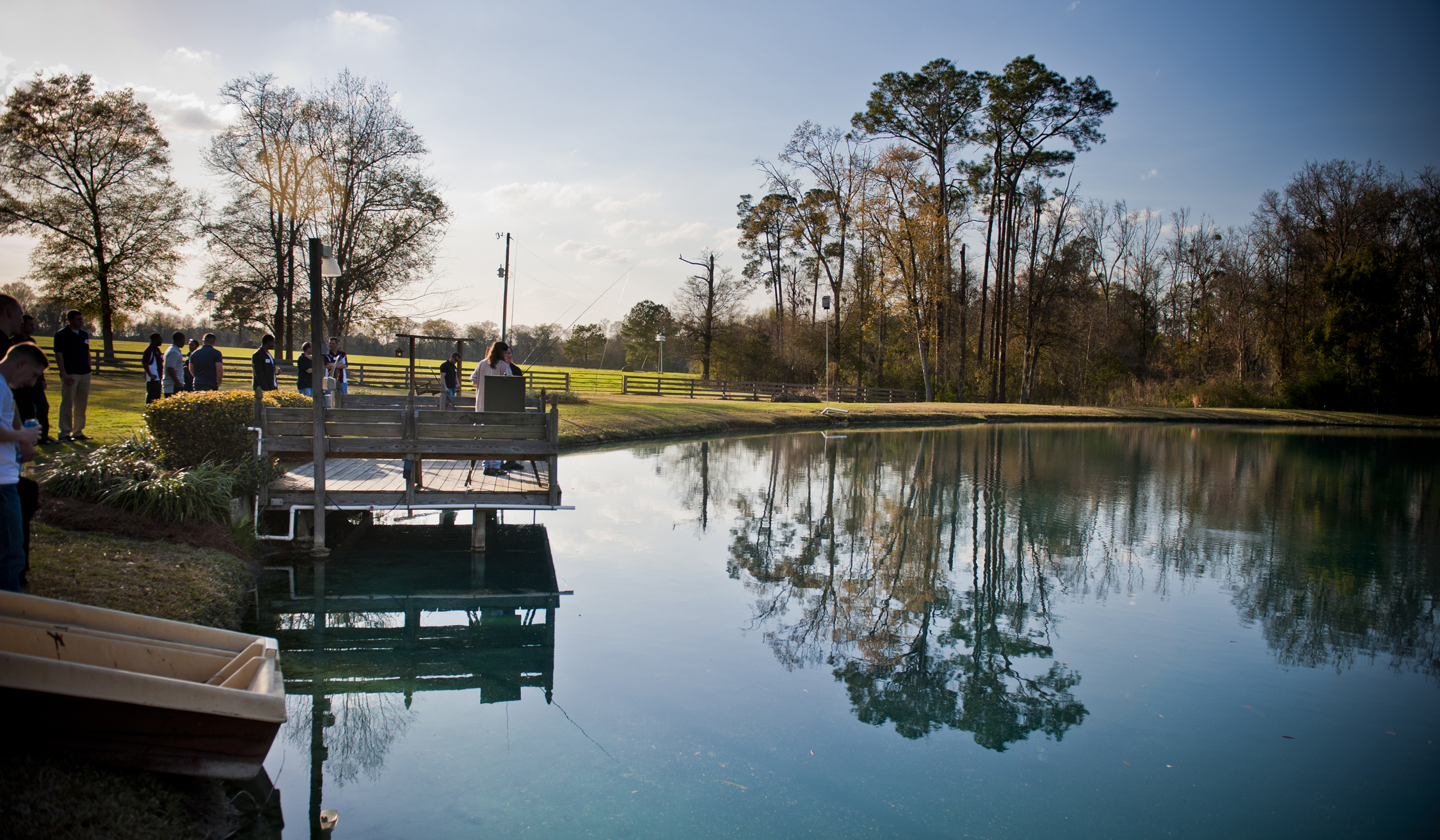 Lake fishing