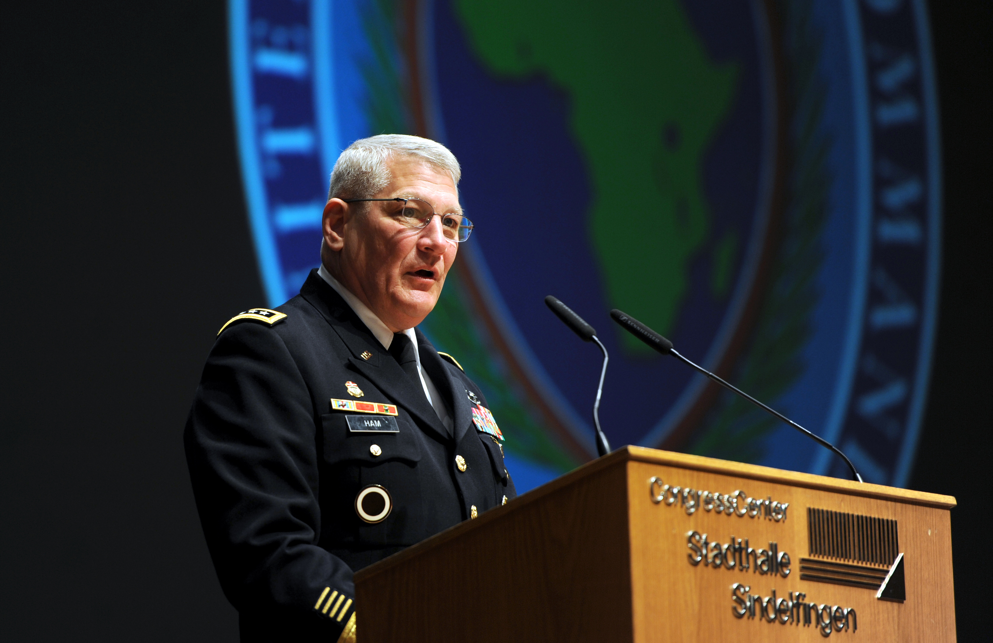 U.S. Army Gen. Carter F. Ham, incoming commander of U.S. Africa Command ...