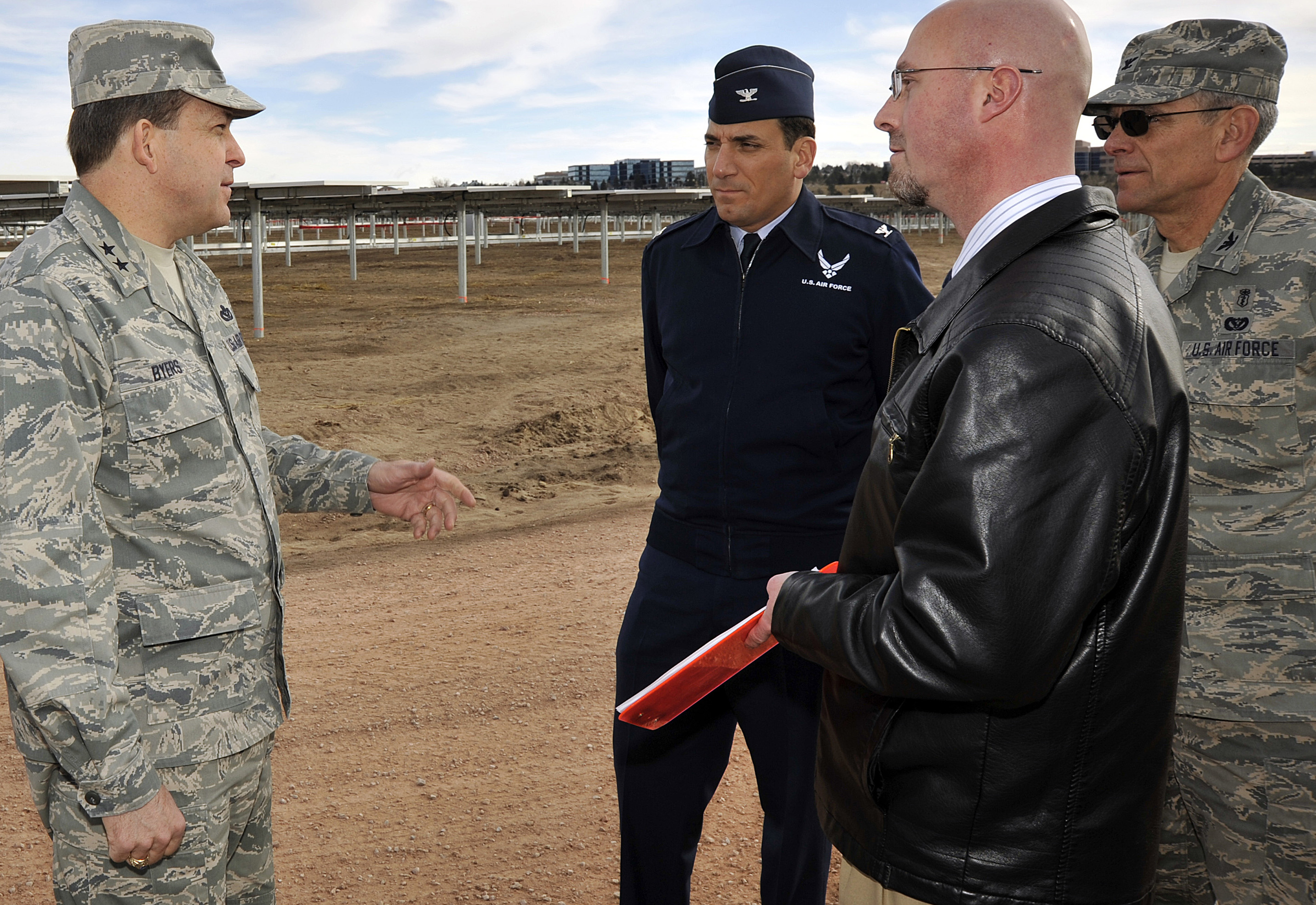 AF civil engineer visits Academy