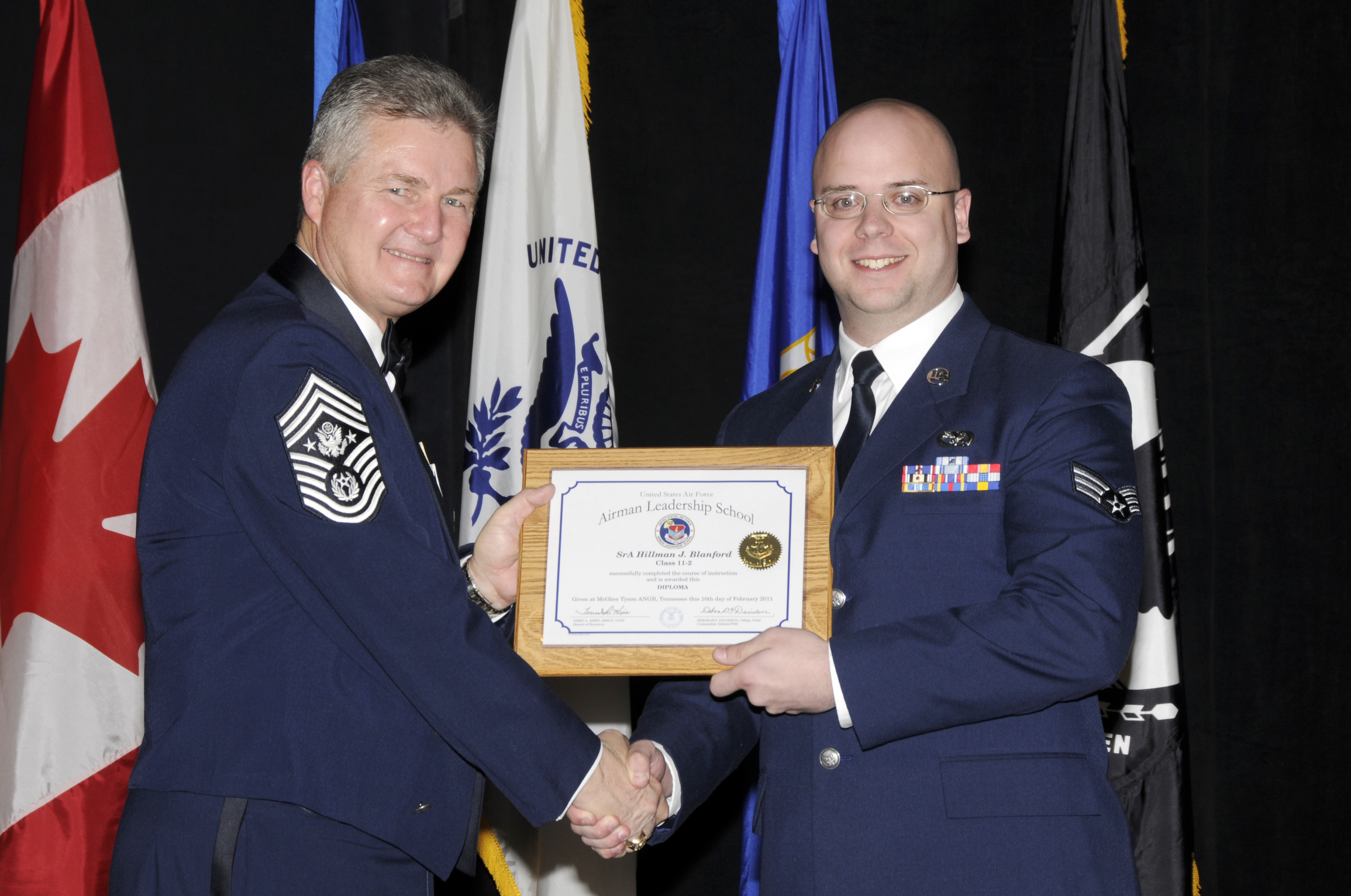 ALS Class 11-2 distinguished graduate