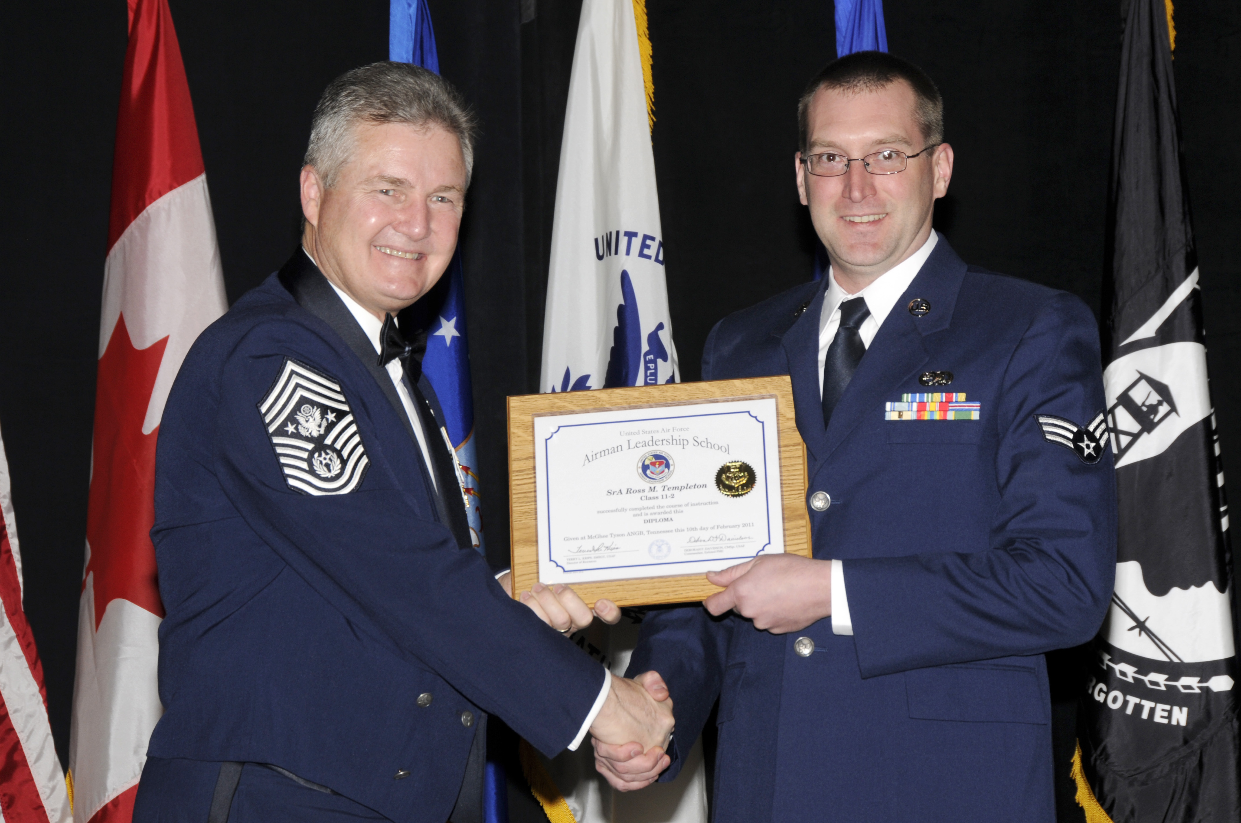 ALS Class 11-2 distinguished graduate