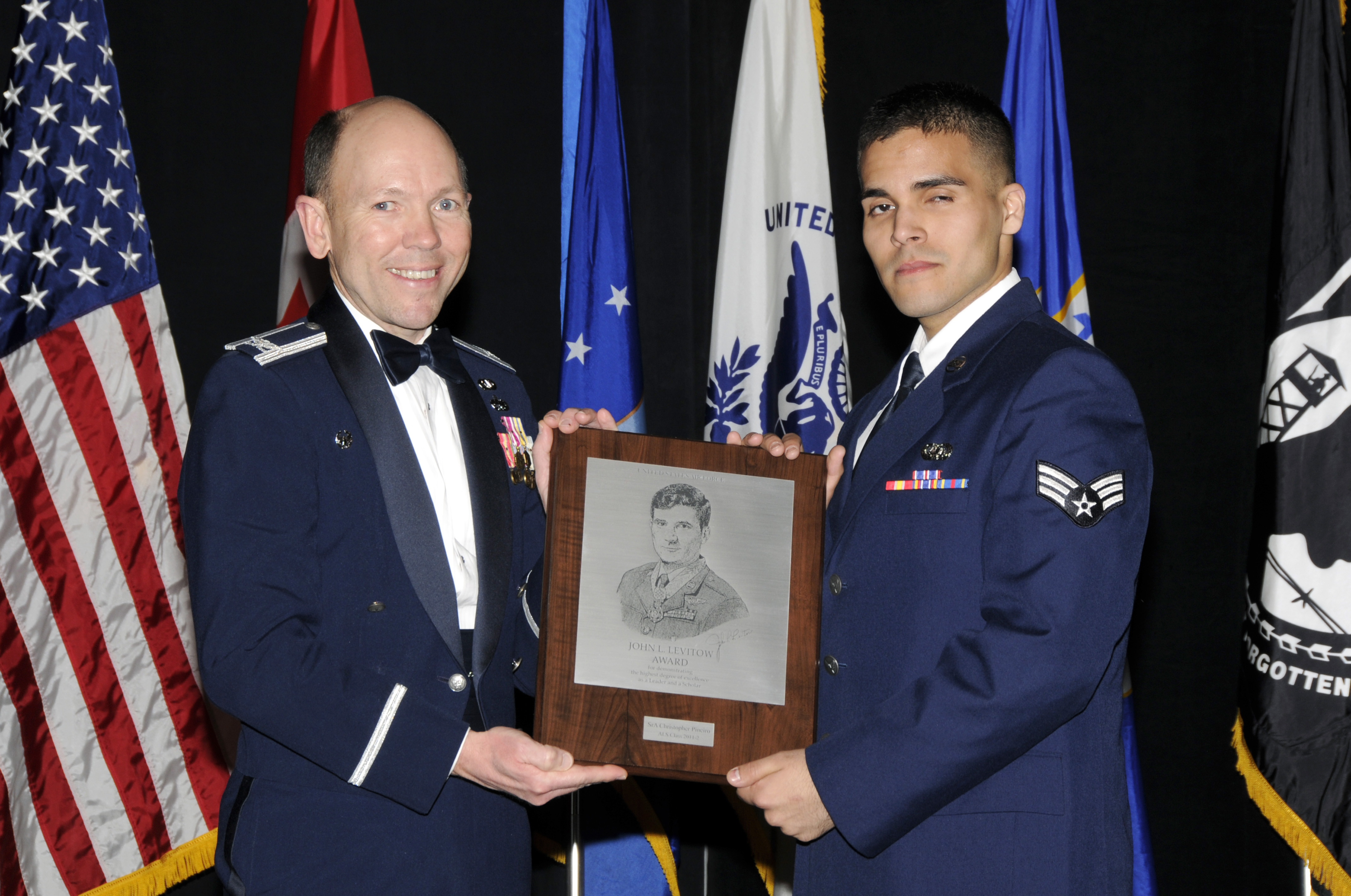 ALS Class 11-2 Levitow honor award